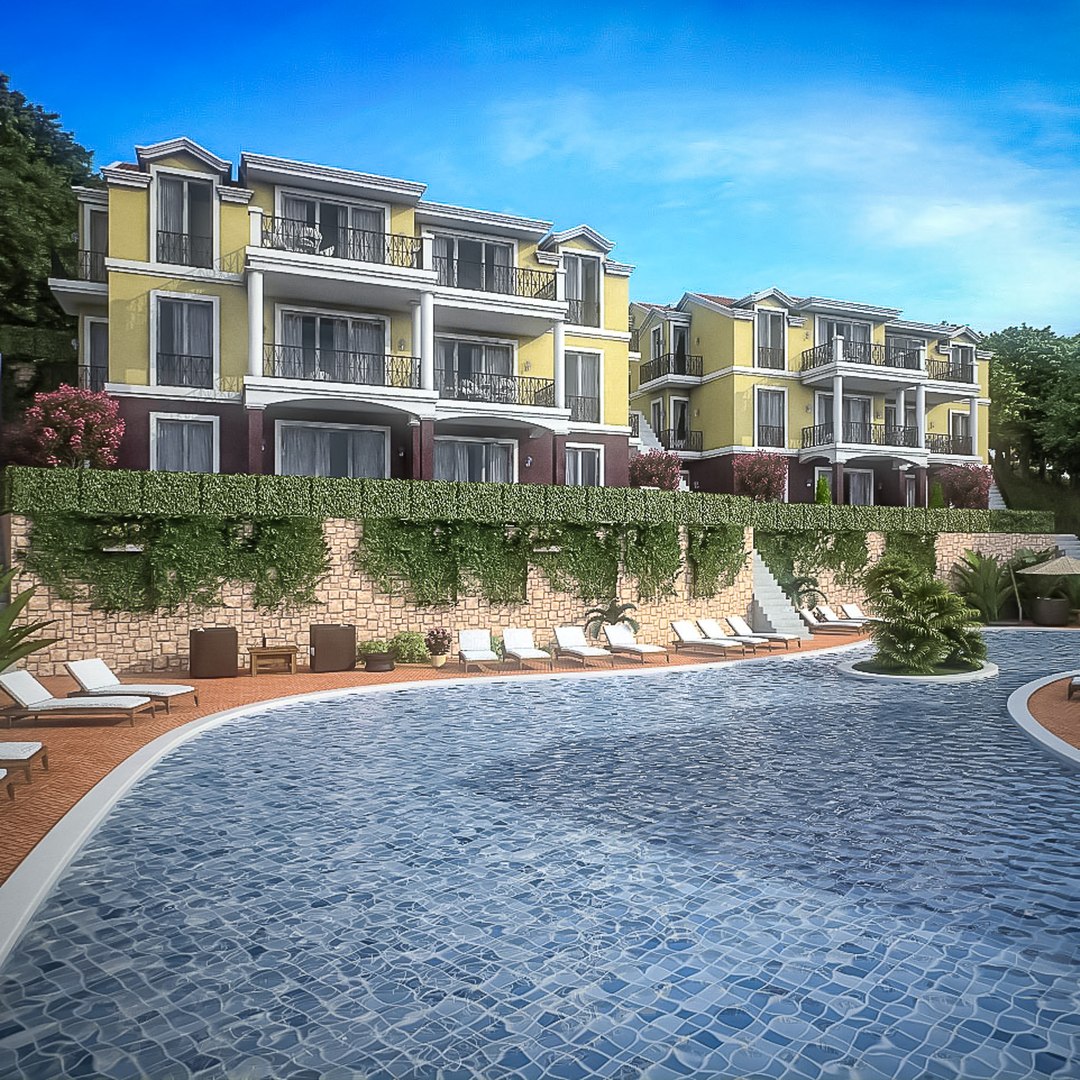 3D Housing Complex - TurboSquid 1751208