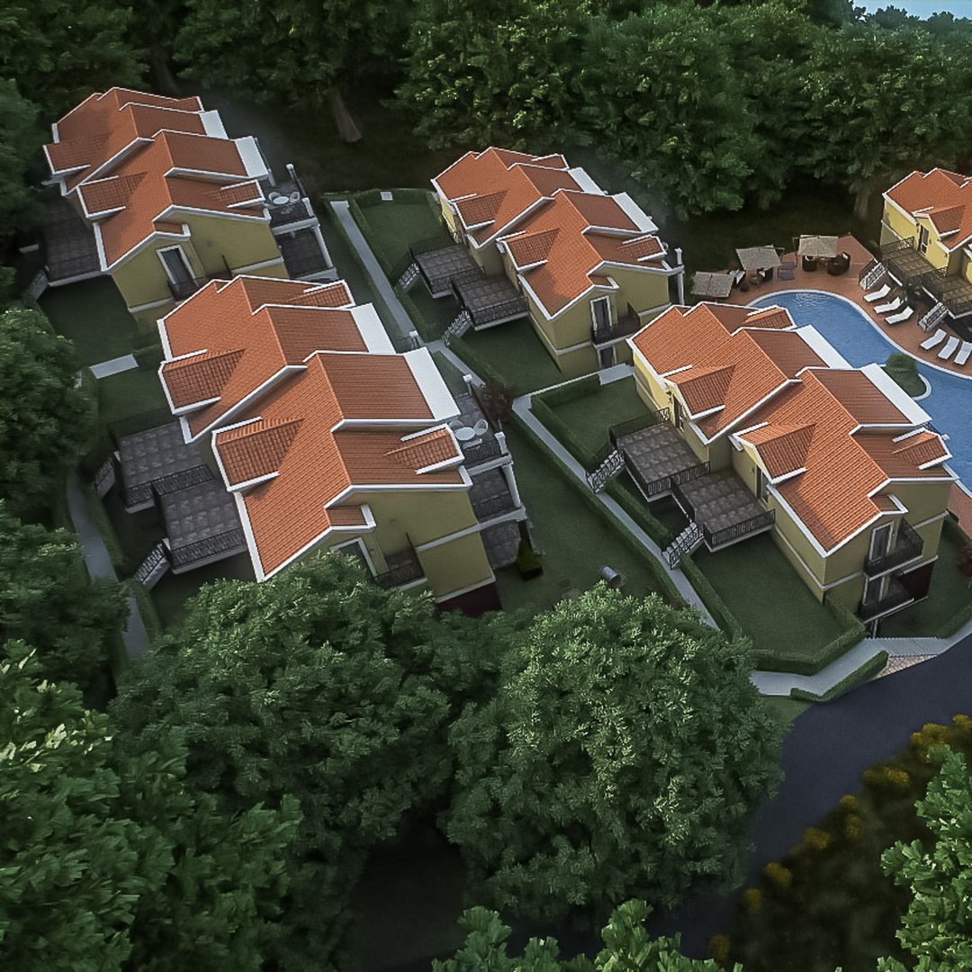 3D Housing Complex - TurboSquid 1751208