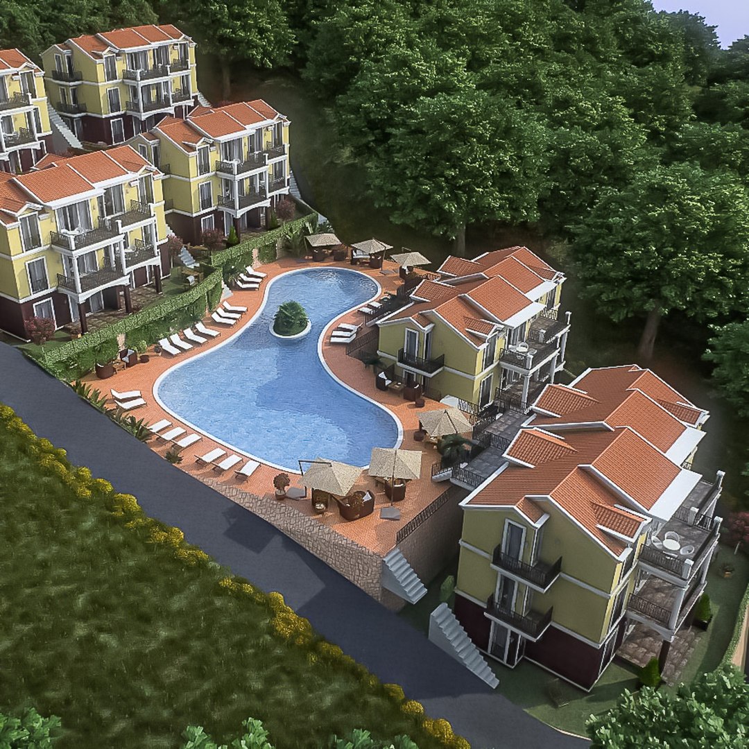 3D Housing Complex - TurboSquid 1751208