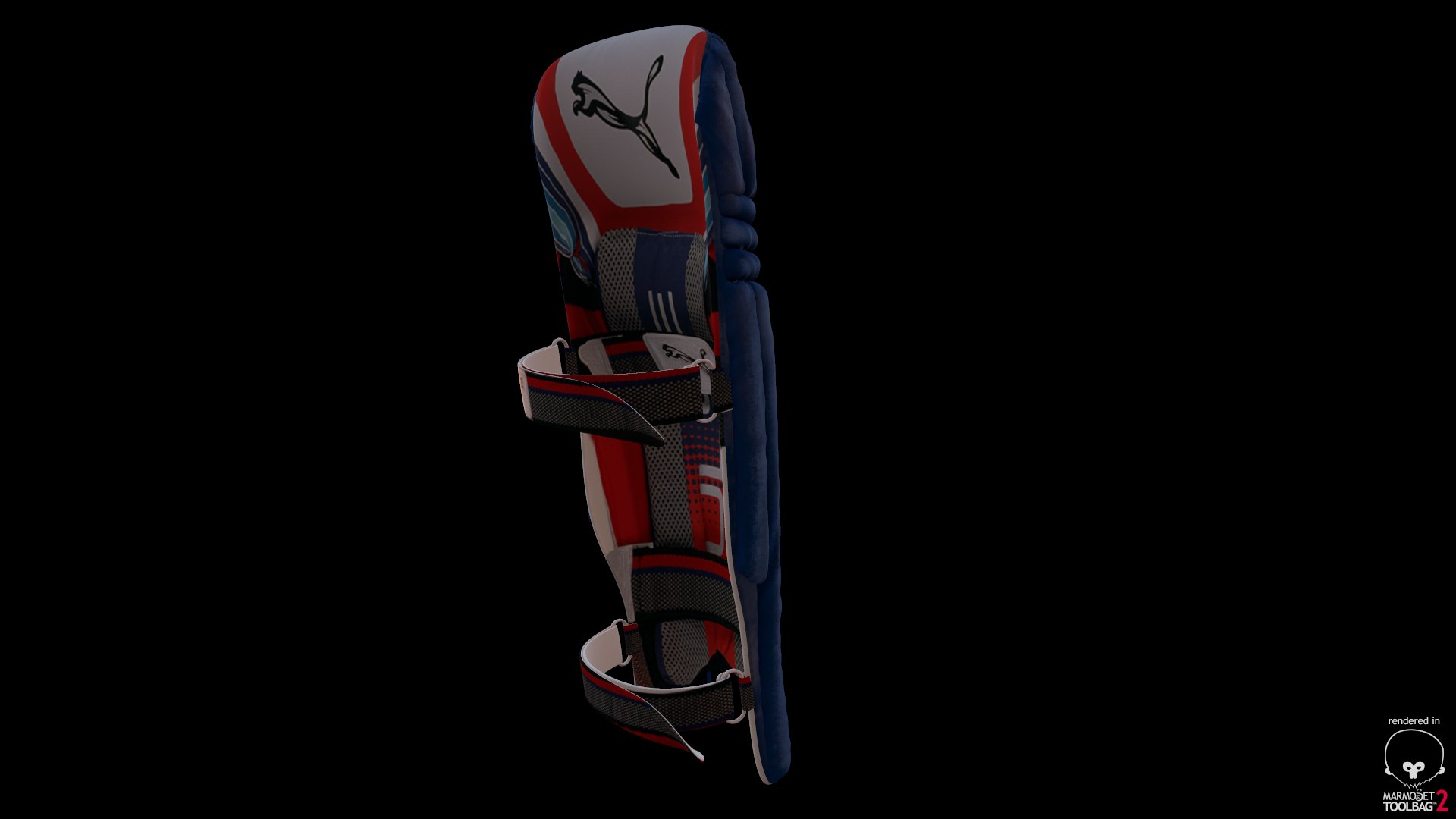 3D Cricket Pads Model - TurboSquid 2019527