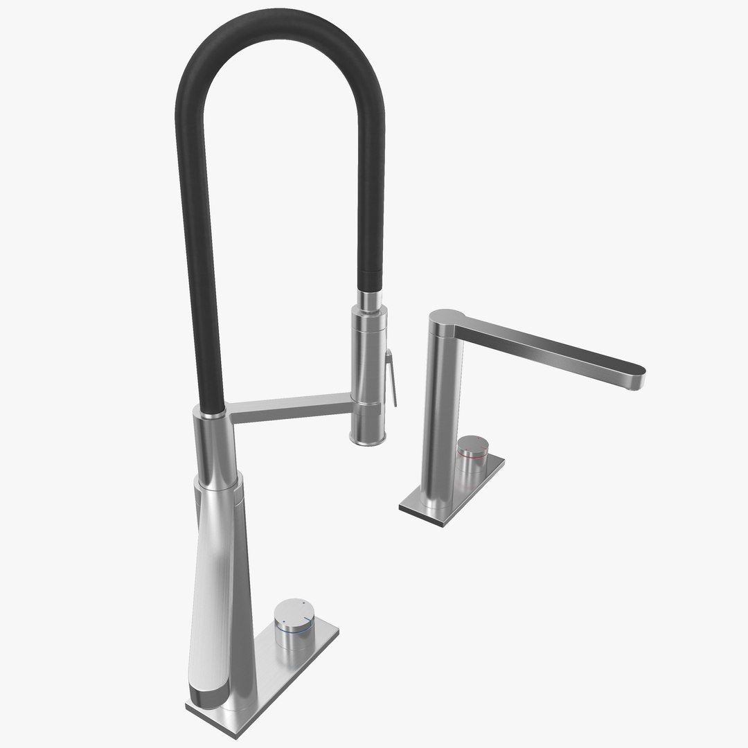 3D Model Kitchen Faucet Ono Touch Light Pro By KWC - TurboSquid 1984758