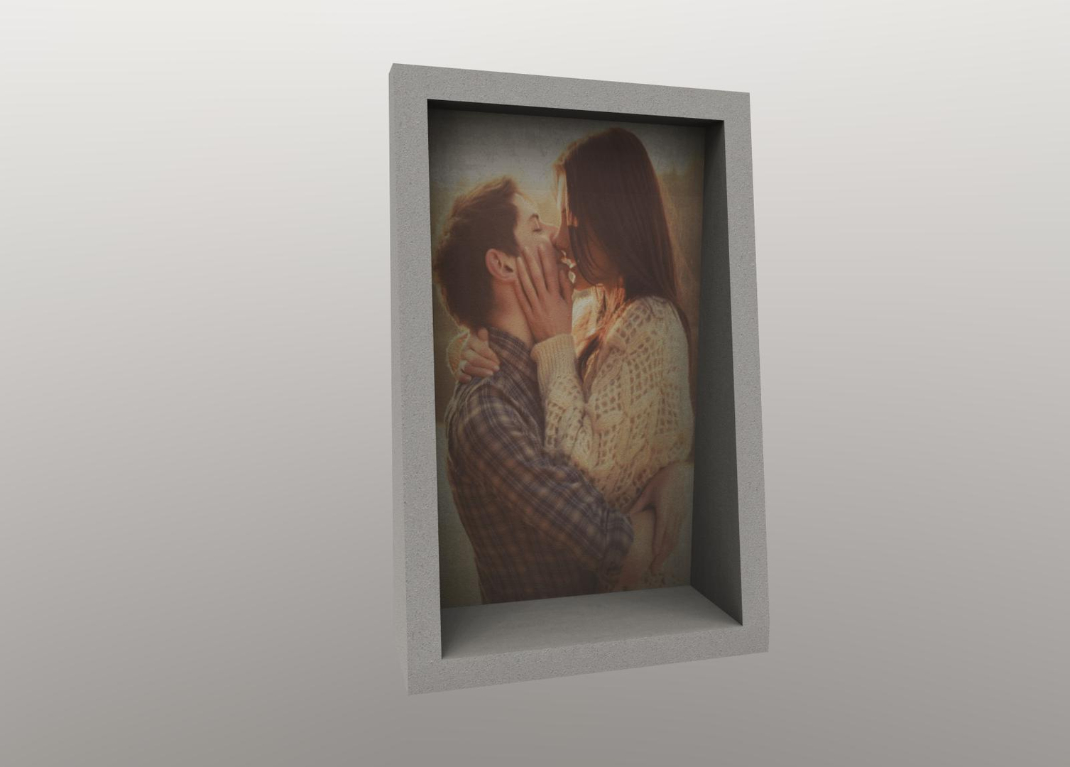 3D Frame Picture Concrete - TurboSquid 1574656