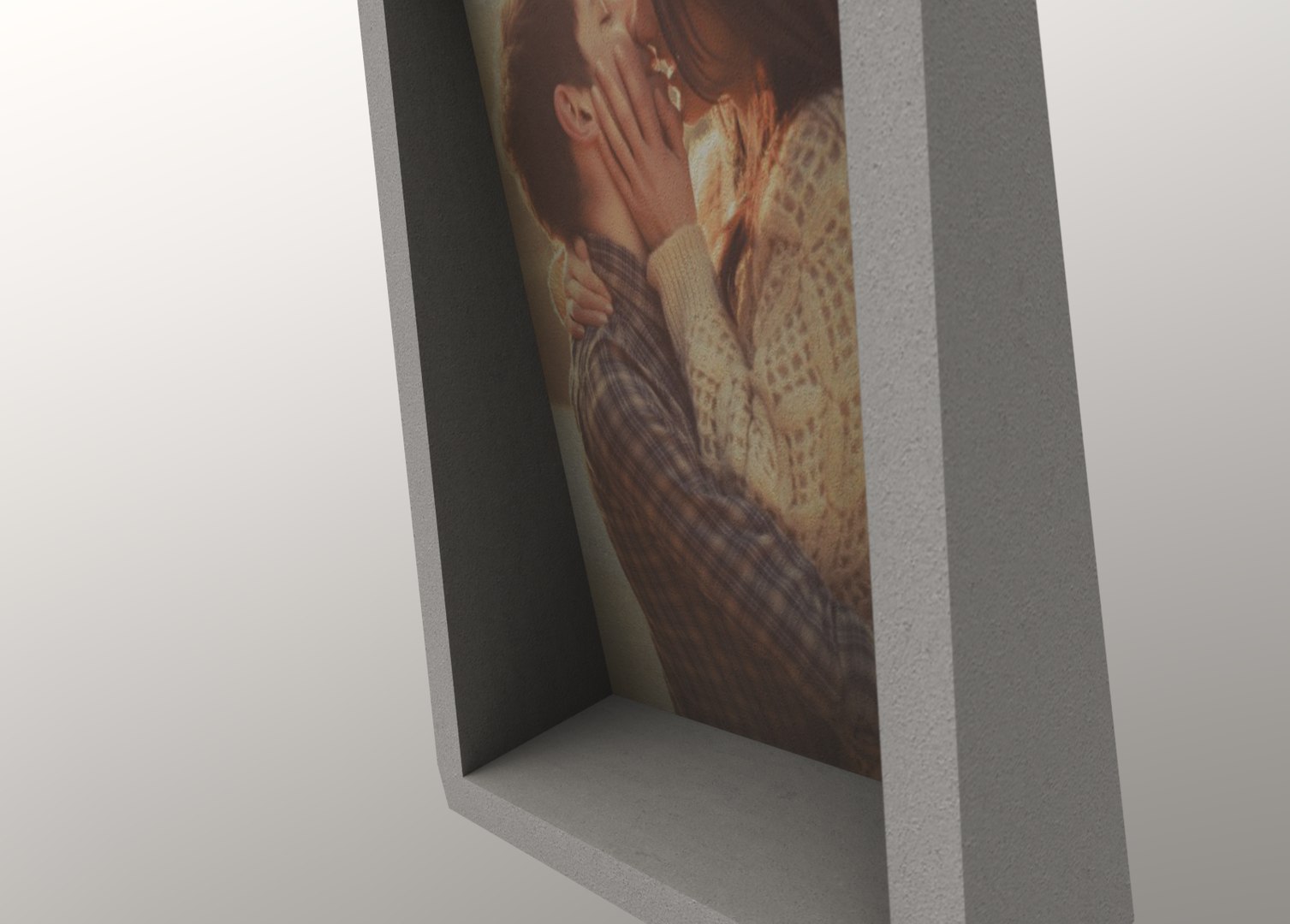 3D Frame Picture Concrete - TurboSquid 1574656