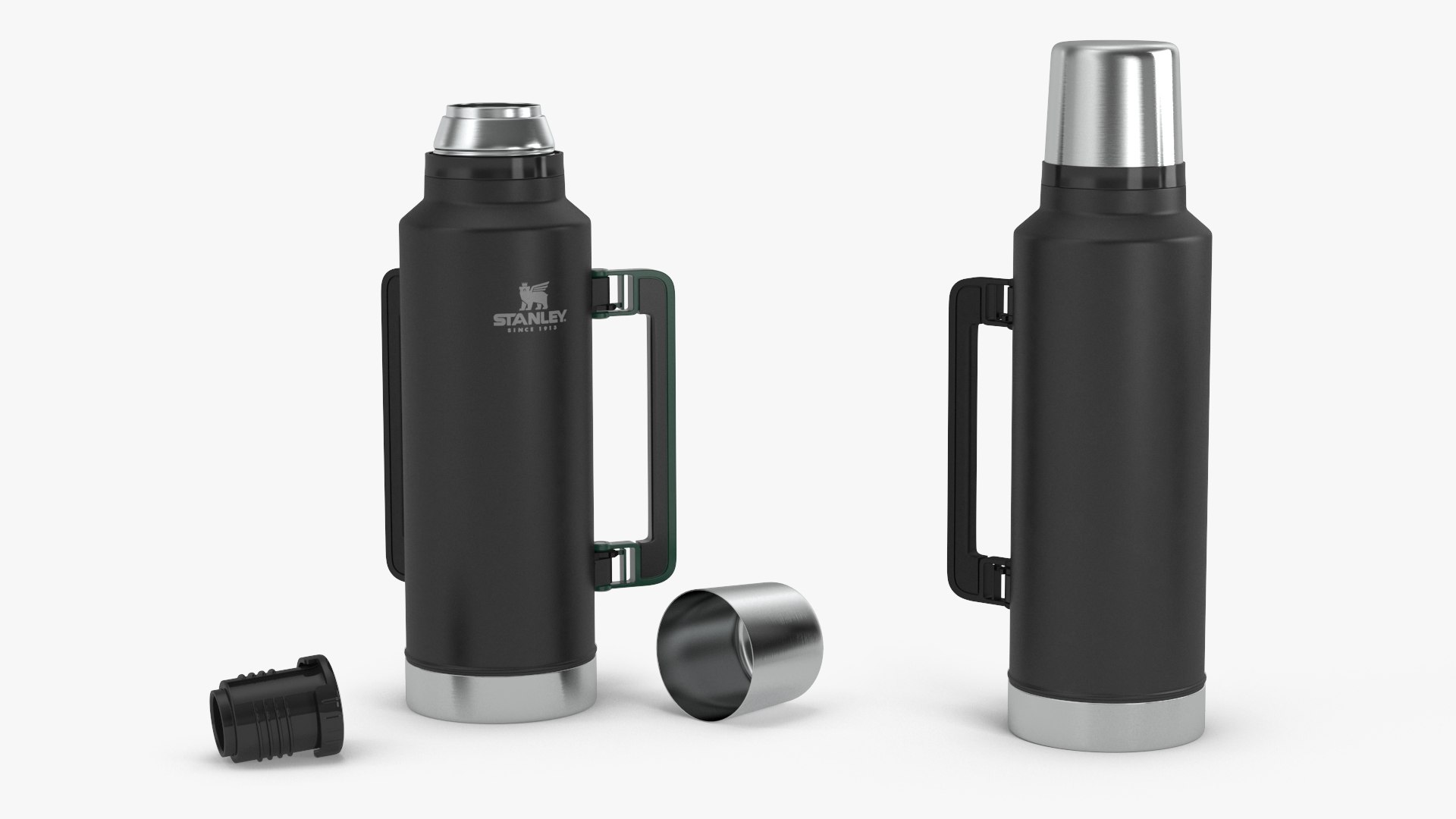 Stanley Classic Legendary Bottle Black 3D Model - TurboSquid 2229909