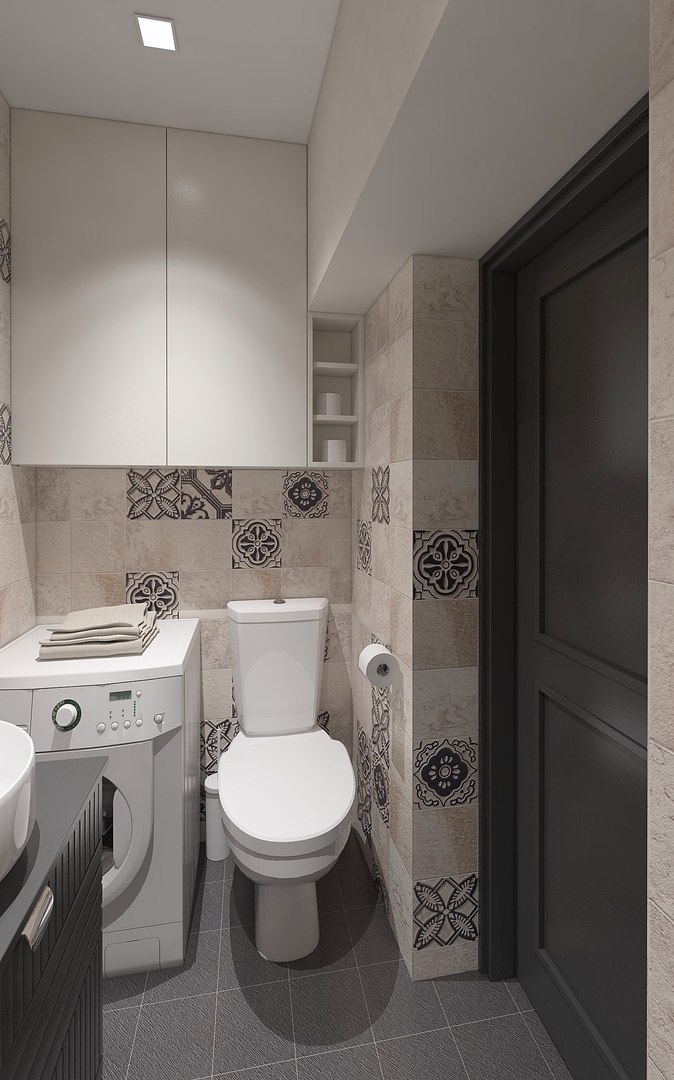 3D Bathroom Wc Interior Model - TurboSquid 1439918