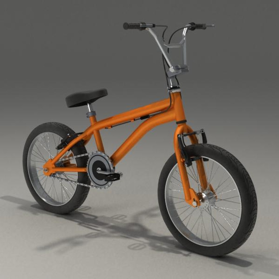 Freestyle Bike 3d Model
