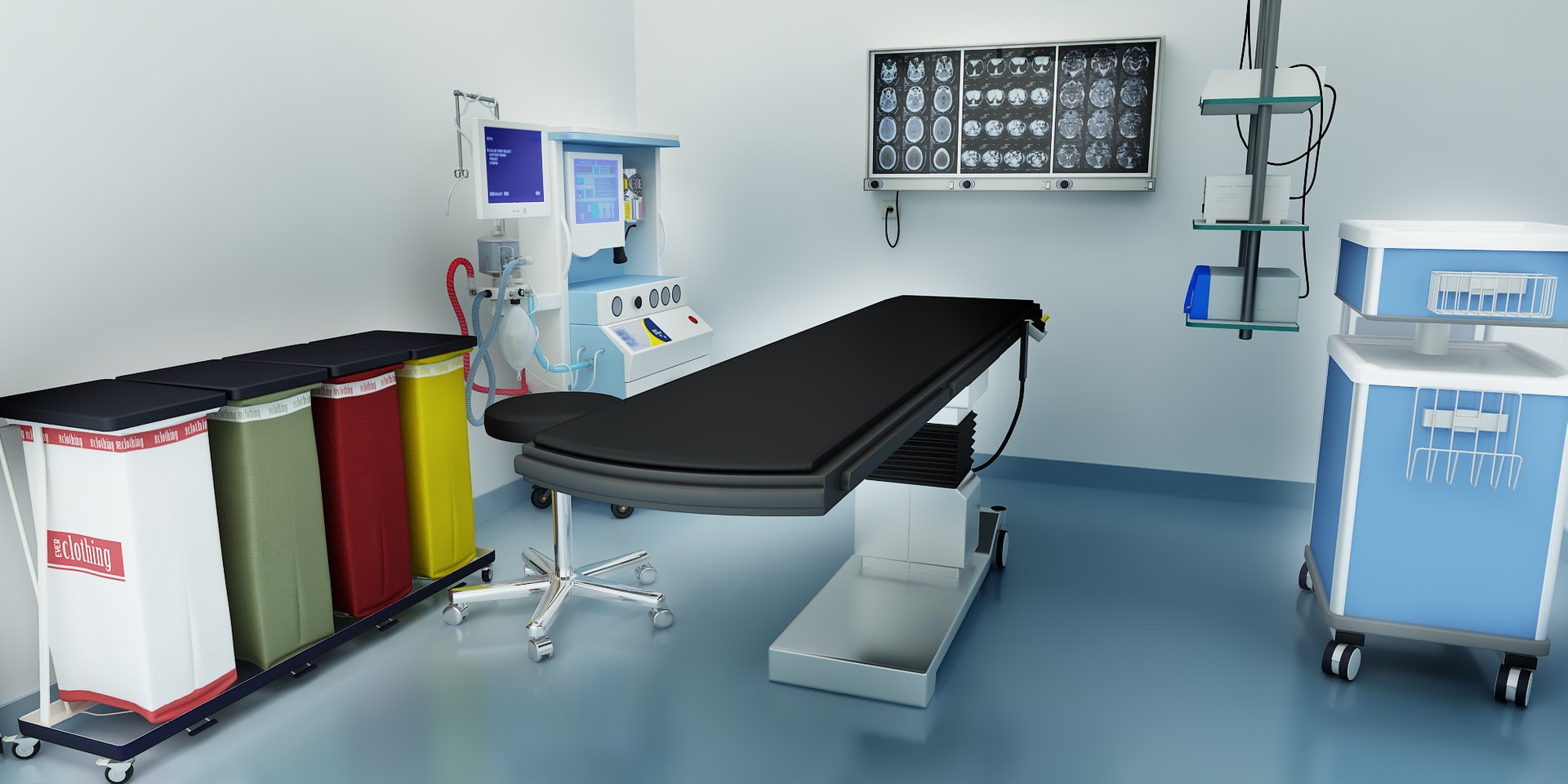 3D Emergency Room In Hospital - TurboSquid 1870268