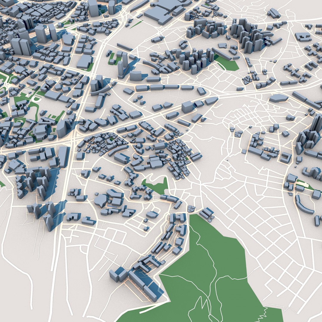 3D Seoul City South Korea Model - TurboSquid 2373471