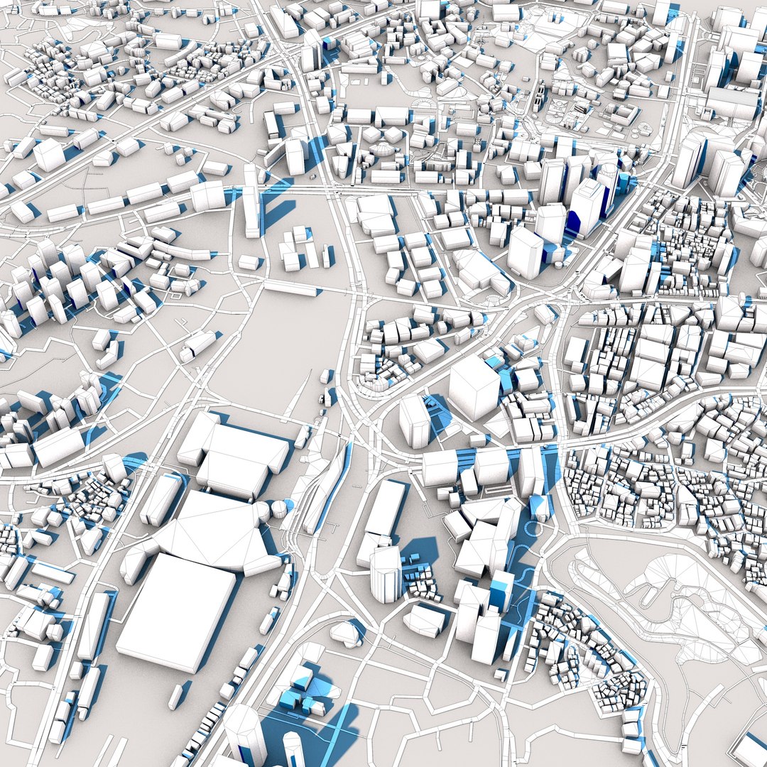 3D Seoul City South Korea Model - TurboSquid 2373471