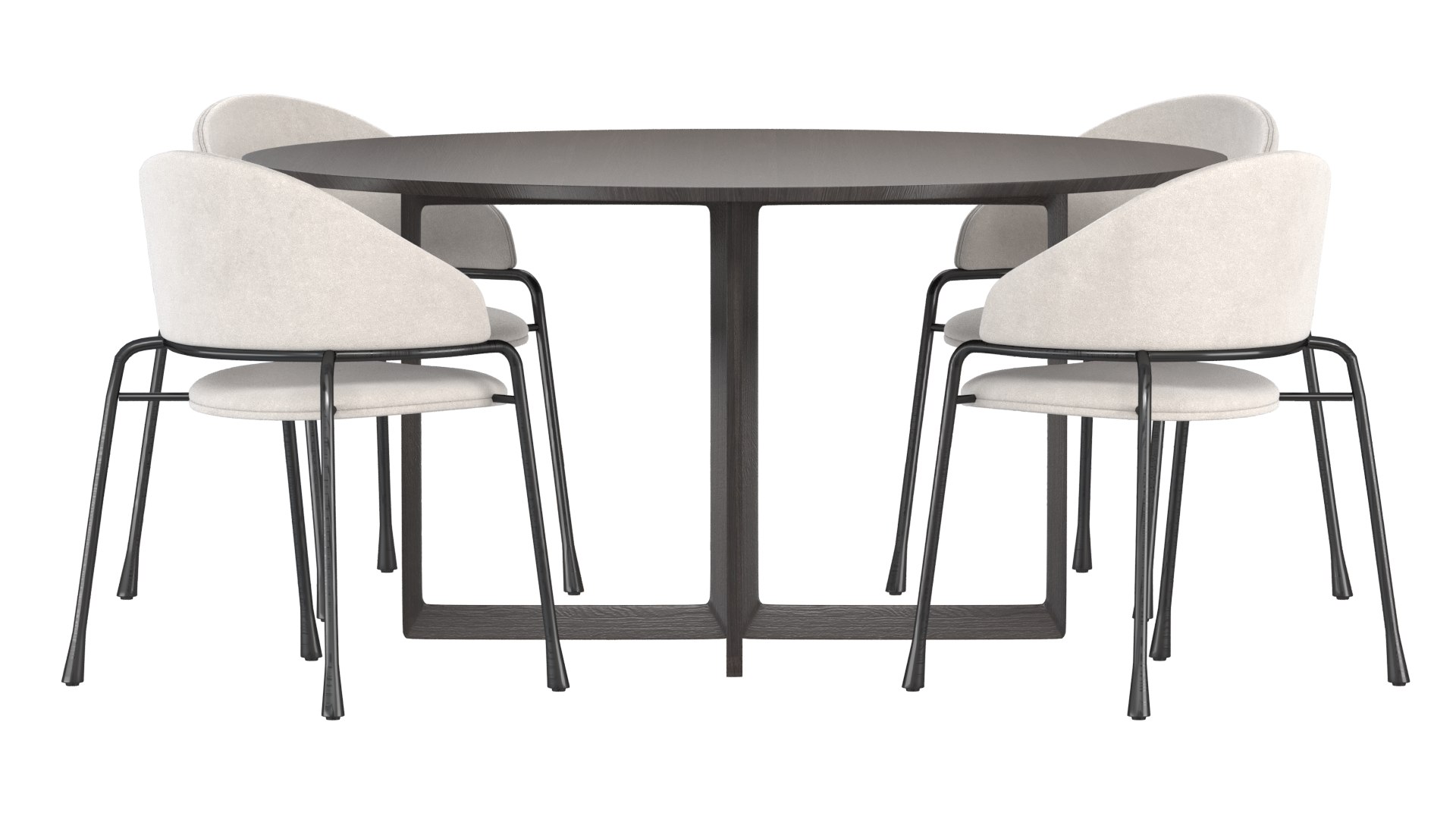 Fast Chair And Opus Table By Potocco 3D Model - TurboSquid 1863715