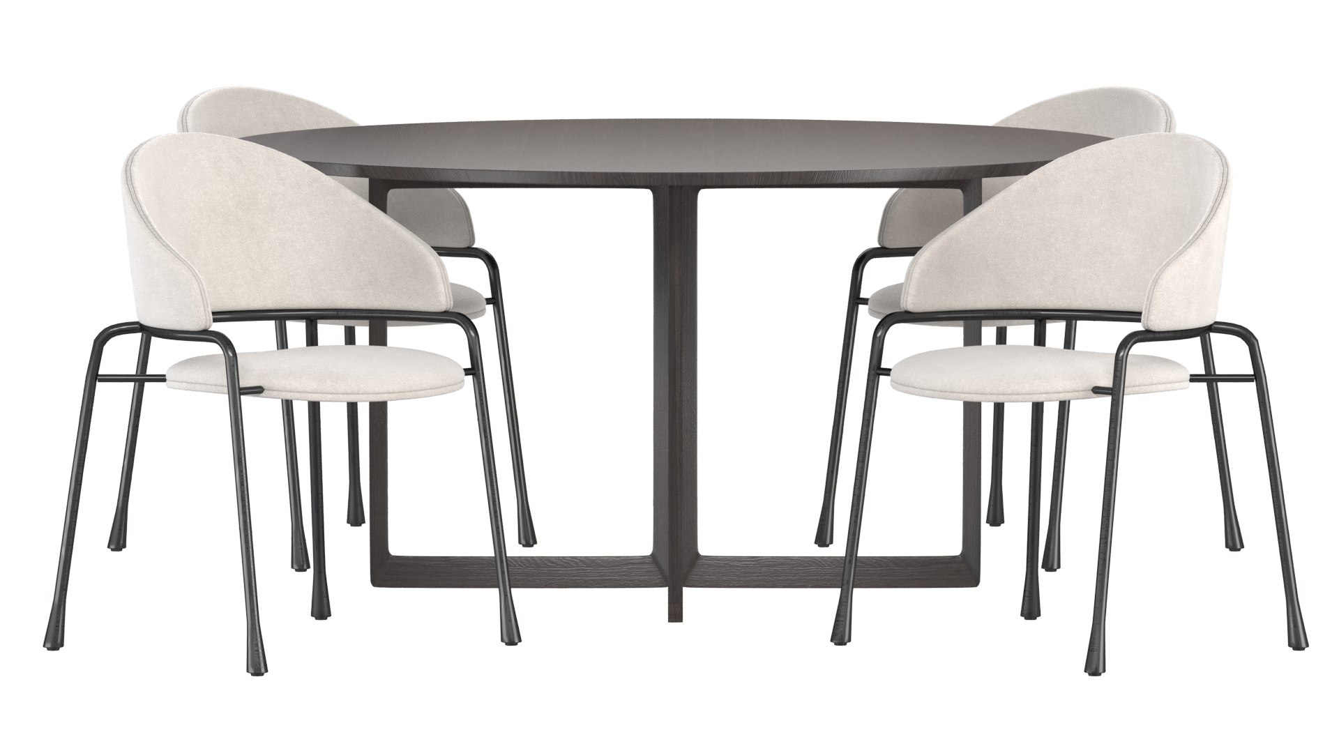 Fast Chair And Opus Table By Potocco 3D Model - TurboSquid 1863715