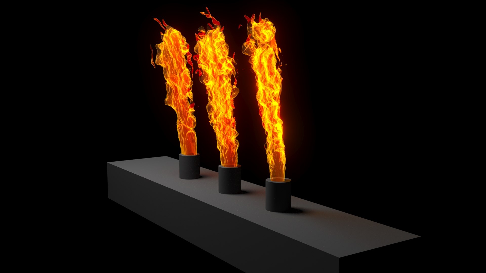 3D Fire Animations Generation Model - TurboSquid 1803569