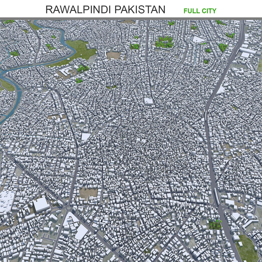 3D Rawalpindi Pakistan - TurboSquid 2135158