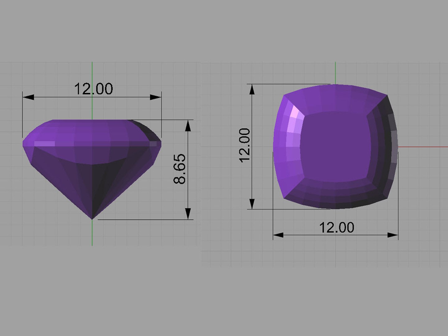 3D Gold Fashion Ring STL OBJ FBX With Diamonds And Gems 0081 Model - TurboSquid 2065558