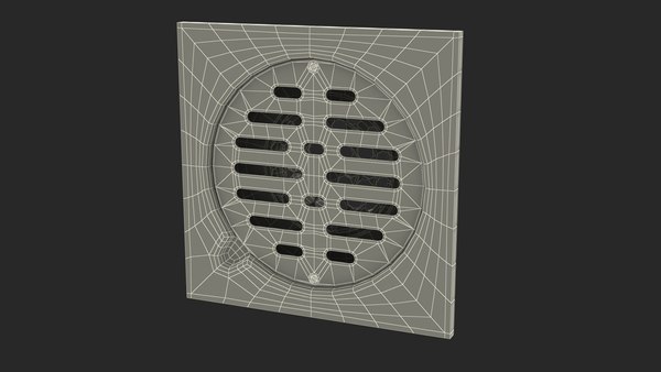 modelo 3d Shower Drain - TurboSquid 2040921