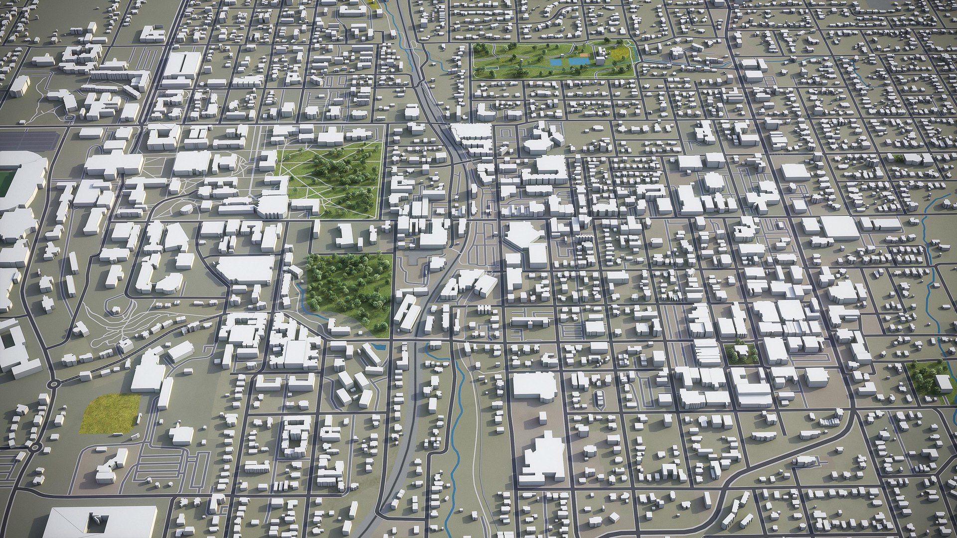 3D model fayetteville - springdale surrounding - TurboSquid 1561509