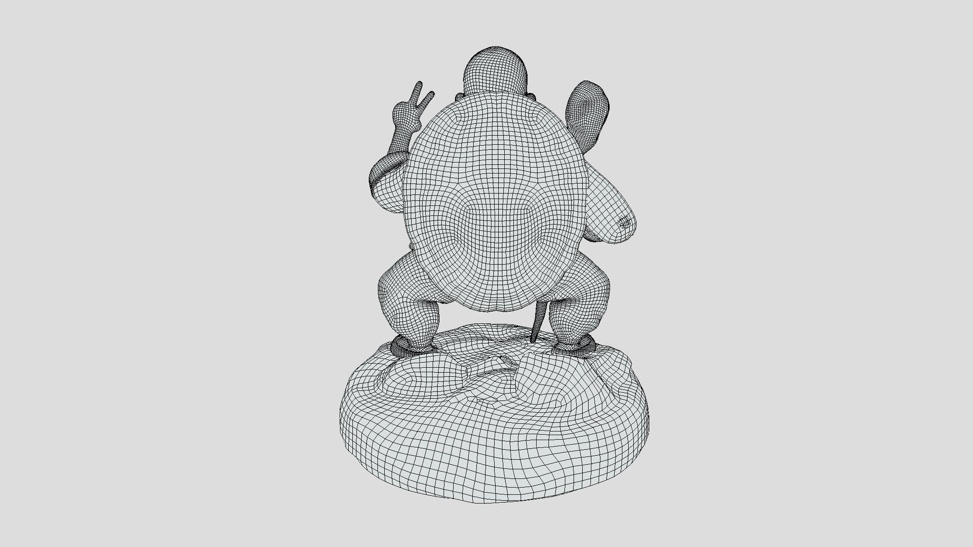 Master Roshi Low Poly PBR Realistic 3D - TurboSquid 1973772