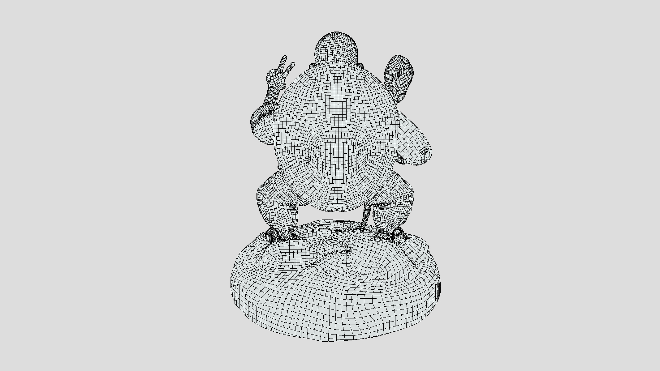 Master Roshi Low Poly PBR Realistic 3D - TurboSquid 1973772