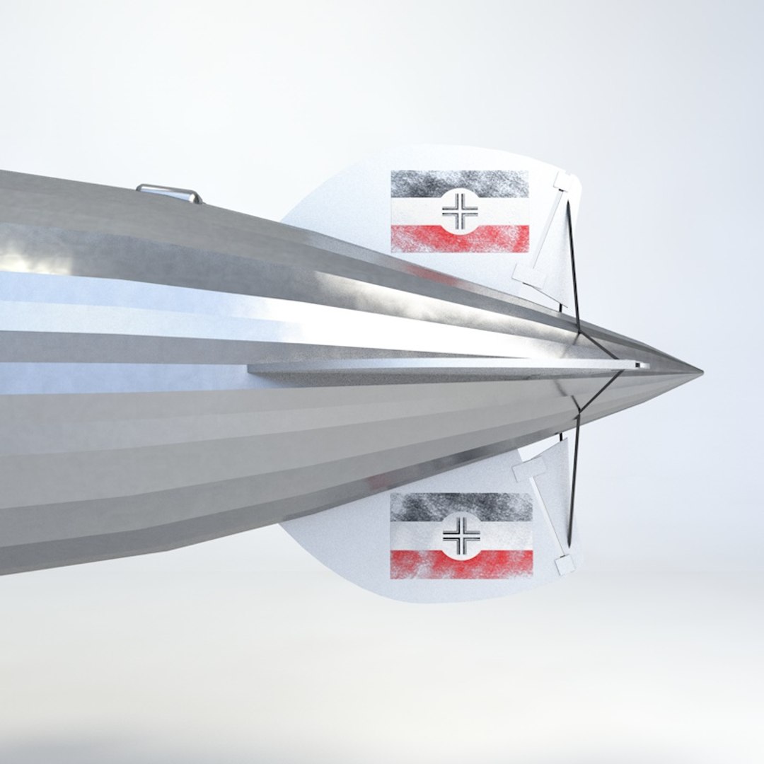 Zeppelin Hindenburg Model - TurboSquid 1653522