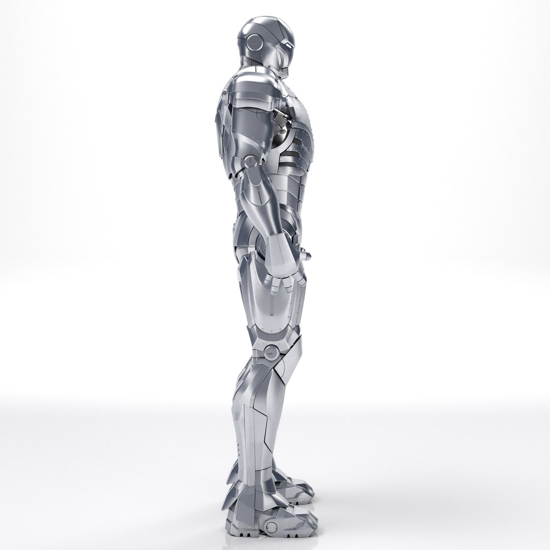 3D Model Iron Man Armor Mark II 3D - TurboSquid 2520590
