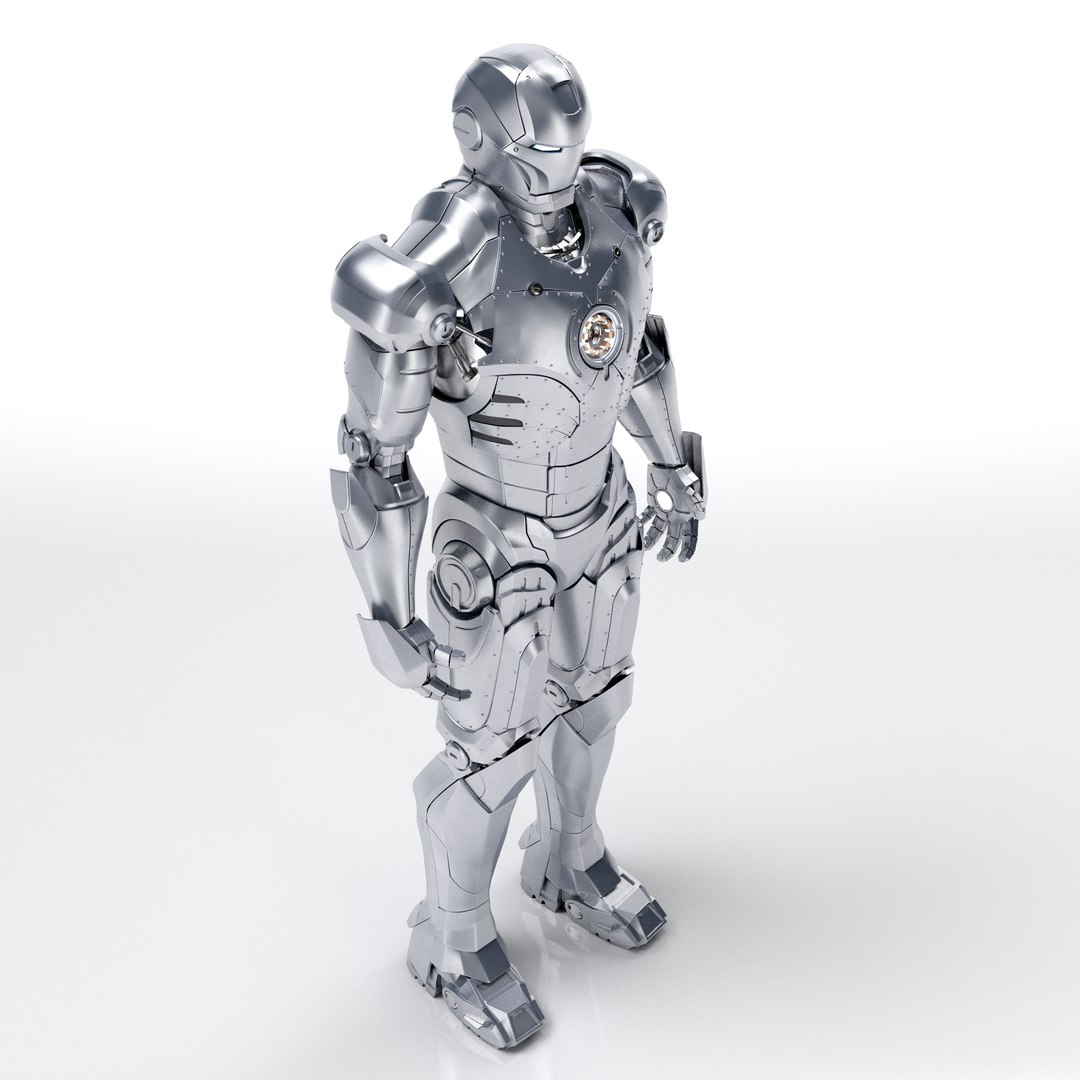 3D Model Iron Man Armor Mark II 3D - TurboSquid 2520590