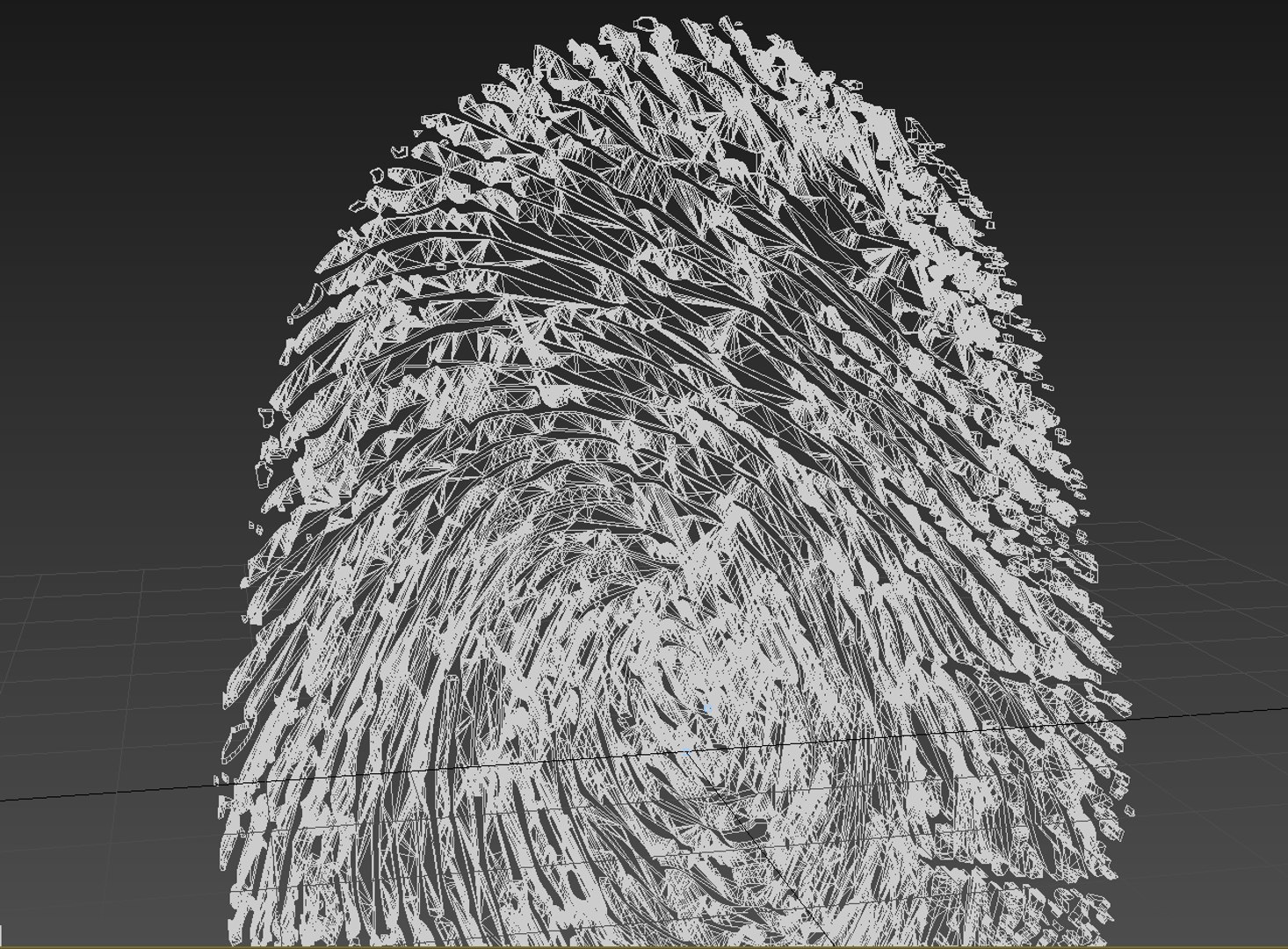 3D Fingerprint Print Finger Model - TurboSquid 1402847