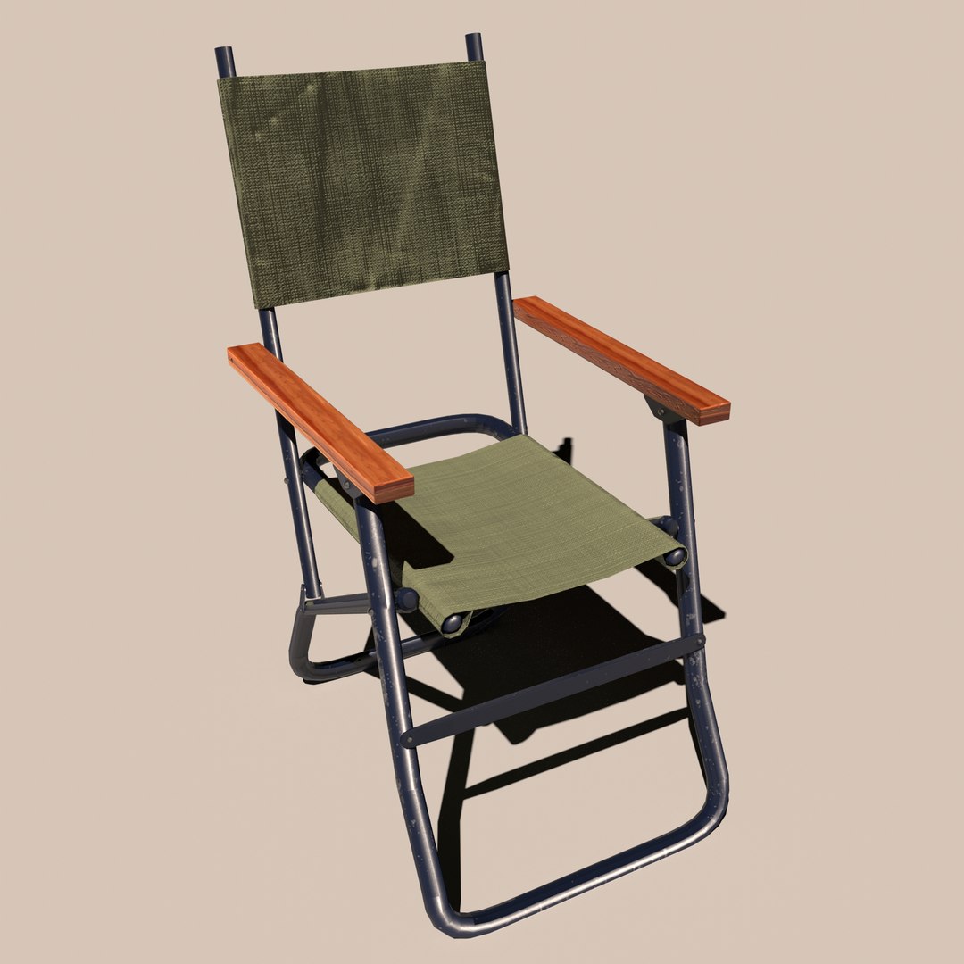 3D Military Chair 01 - TurboSquid 1937584