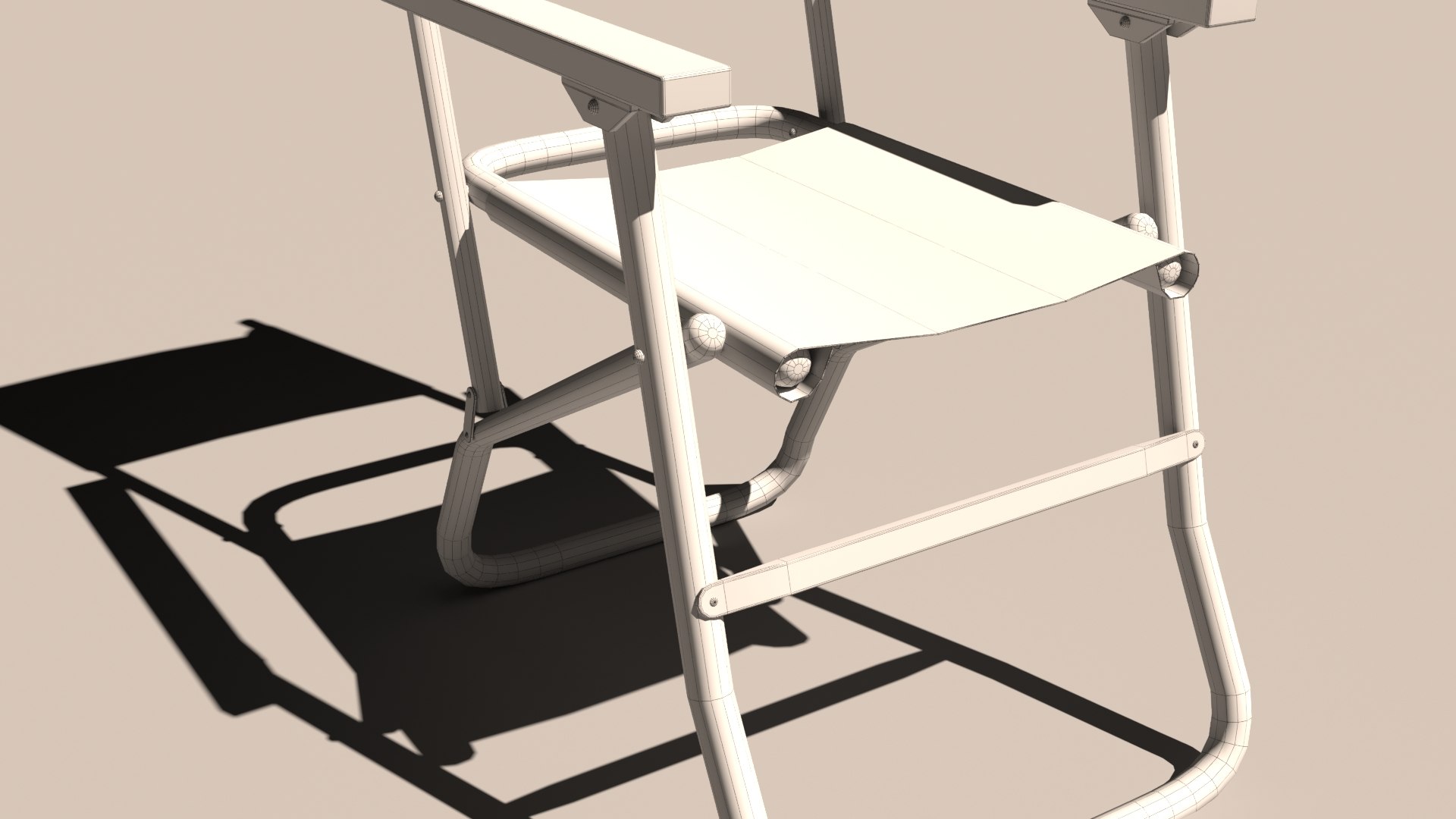 3D Military Chair 01 - TurboSquid 1937584