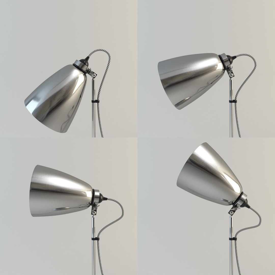 3d Max Hector Metal Desk Lamp