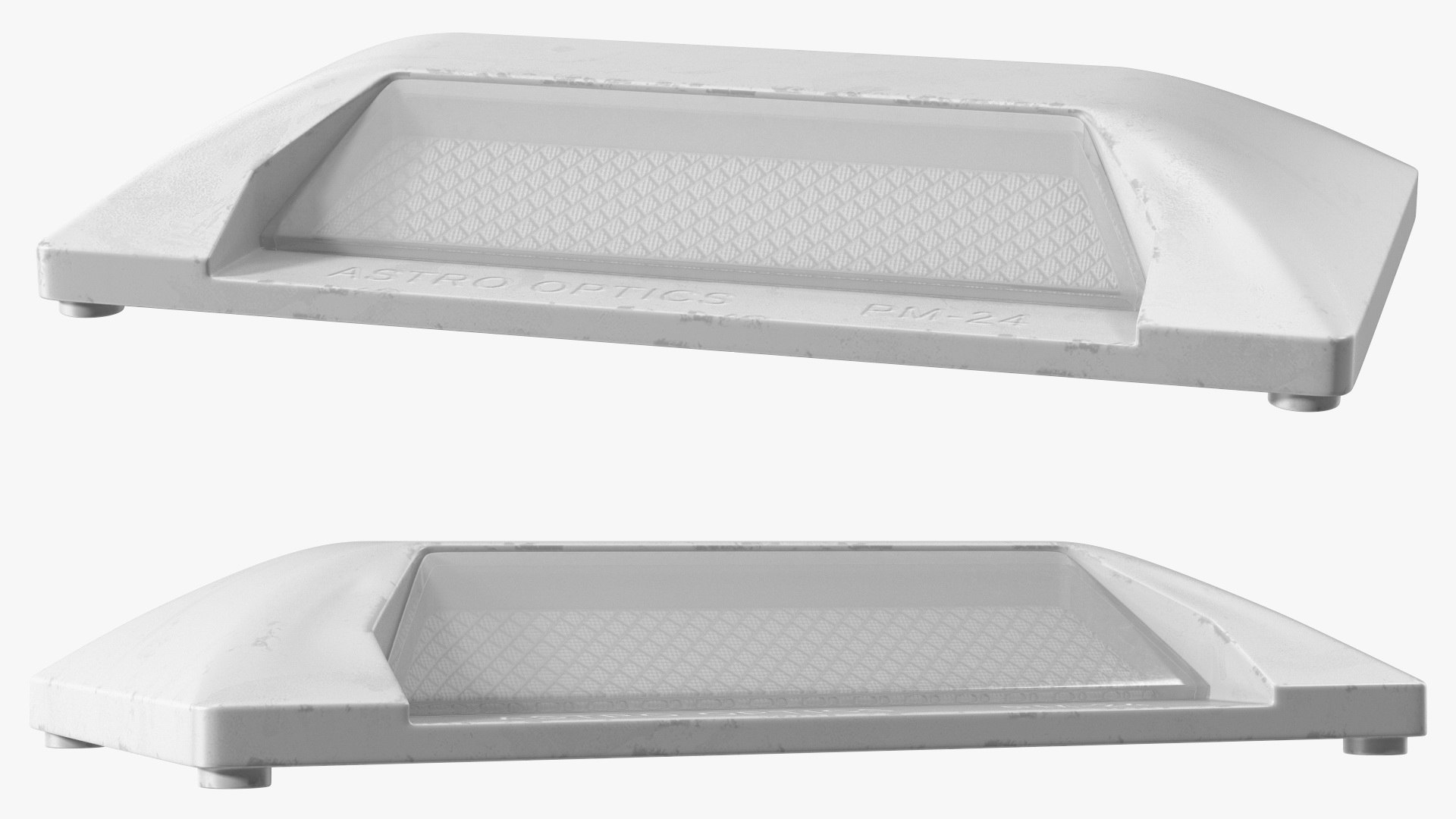 3D White Road Reflector - TurboSquid 2076354