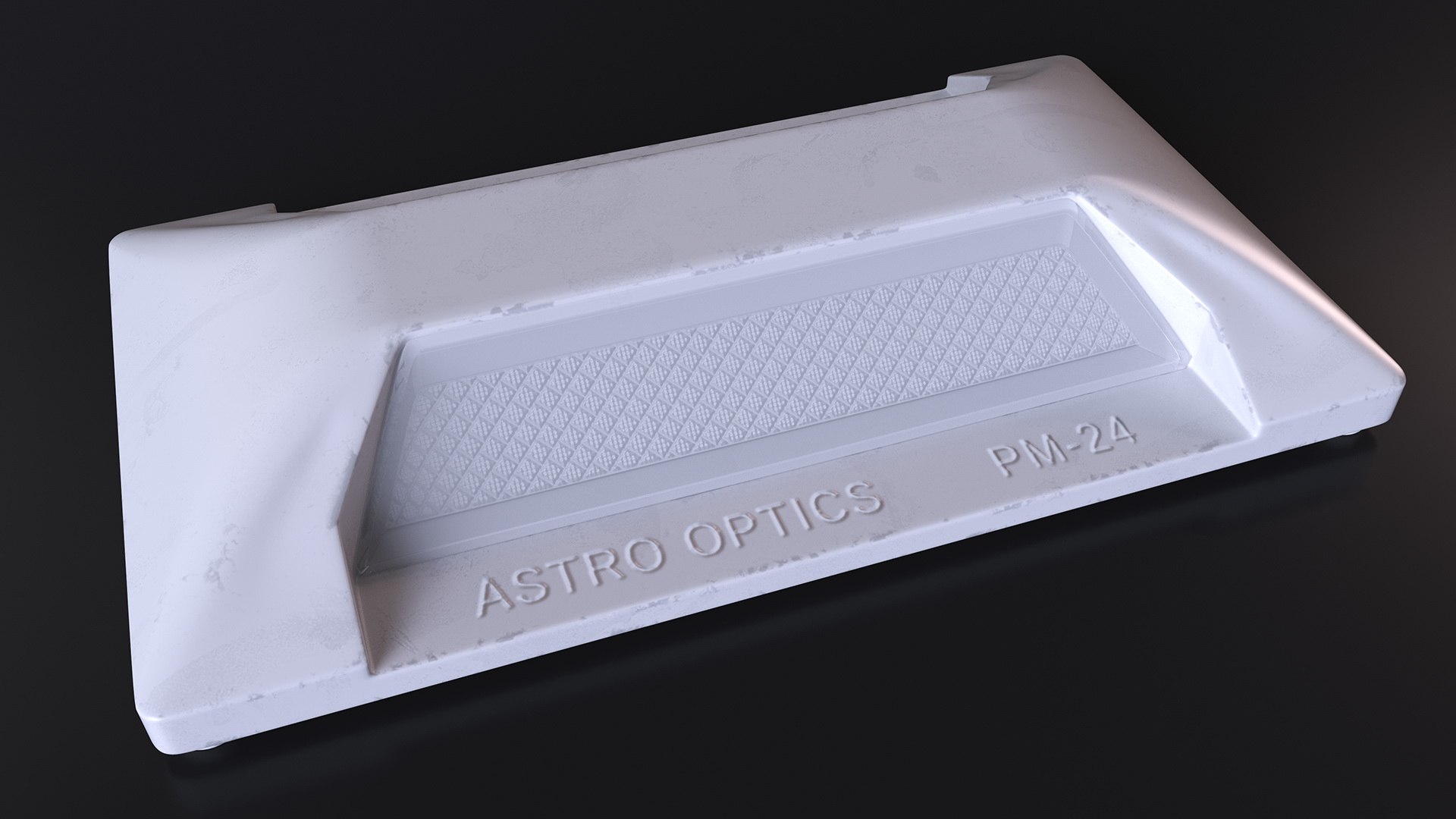 3D White Road Reflector - TurboSquid 2076354