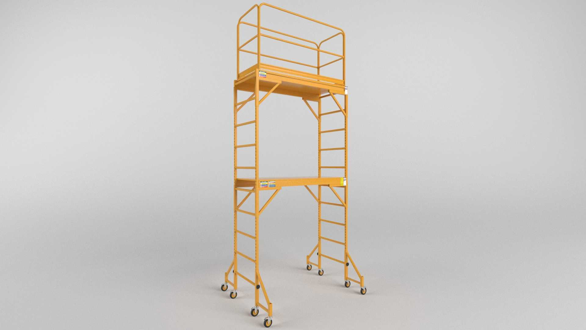 3d Model Scaffold Tower