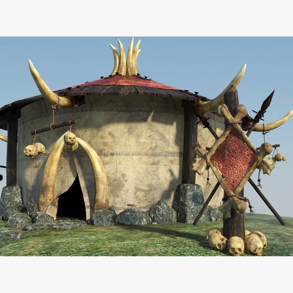 maya orc shaman den fantasy house