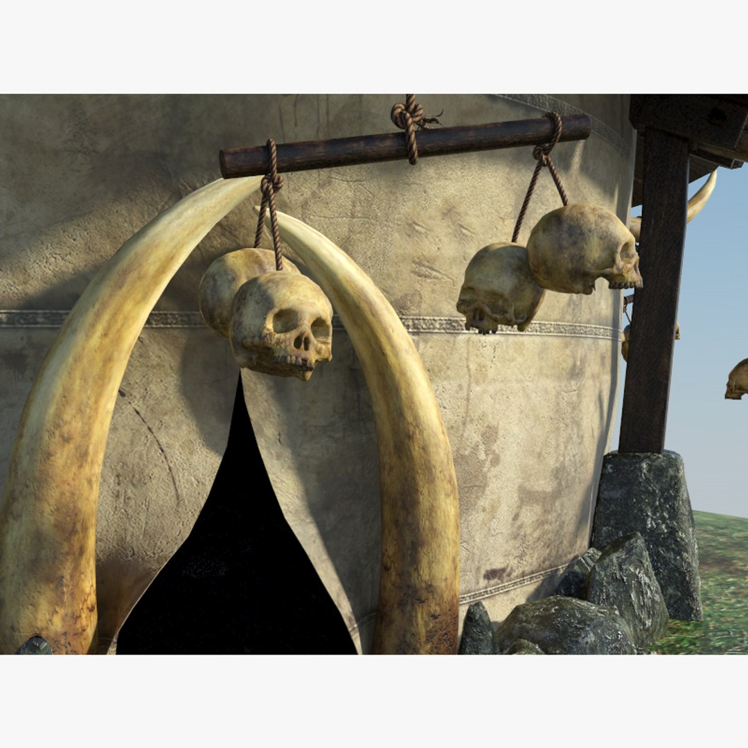 Maya Orc Shaman Den Fantasy House