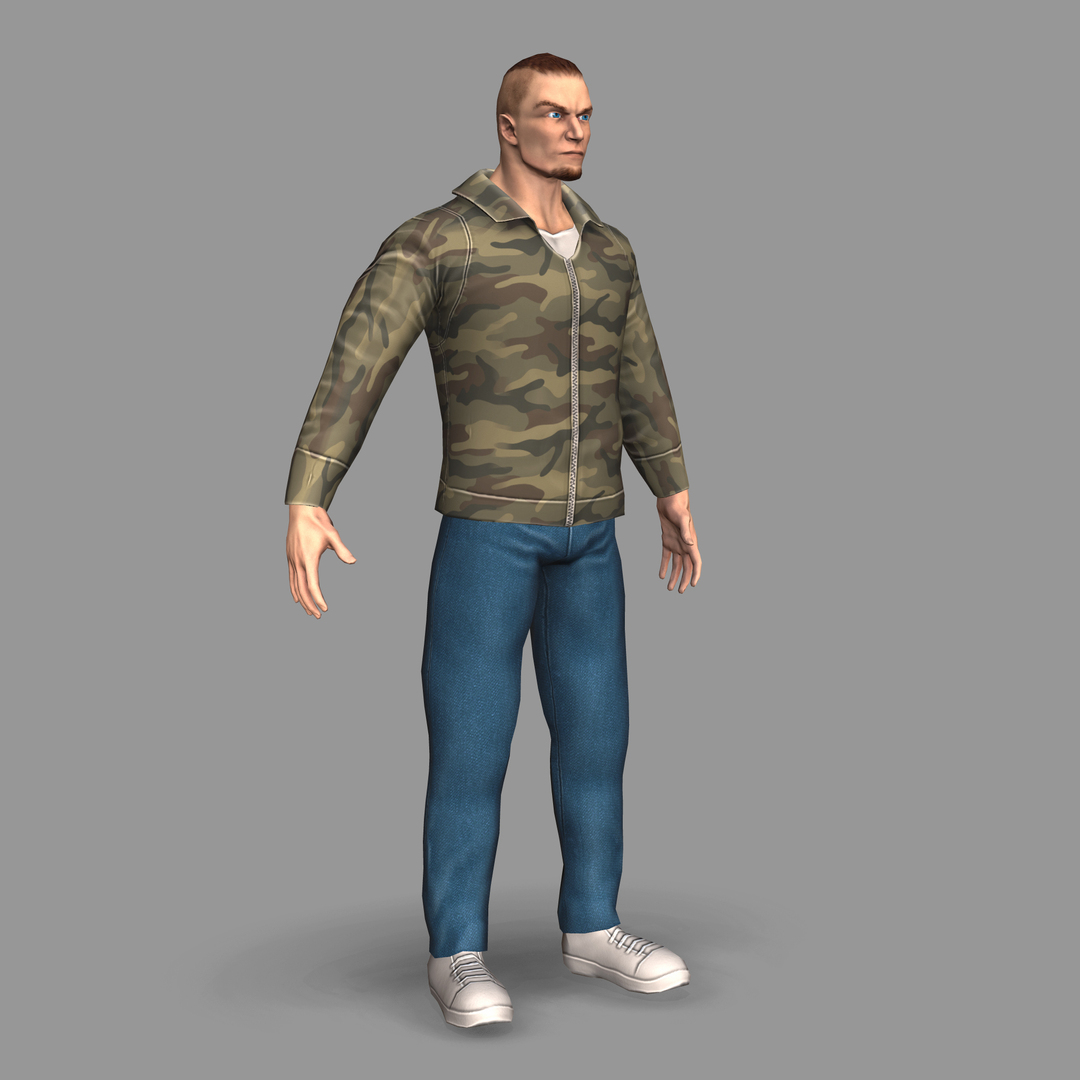 Thug model - TurboSquid 1292246