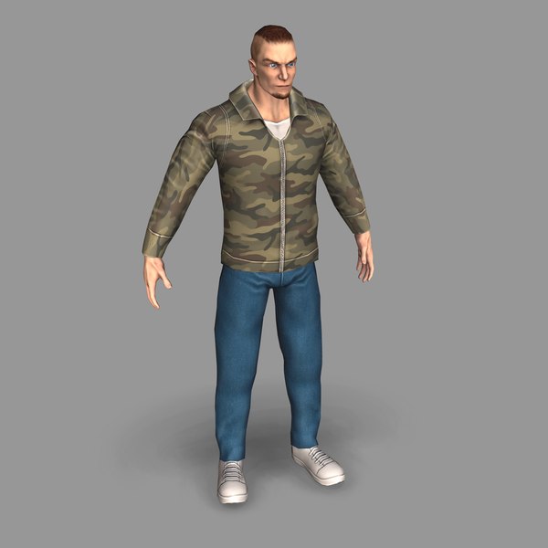 Thug model - TurboSquid 1292246