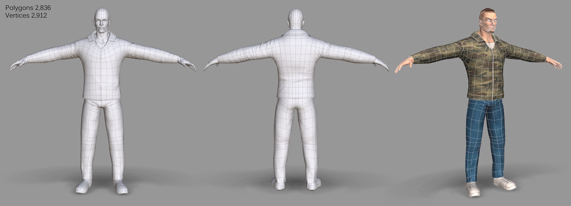 Thug Model - TurboSquid 1292246