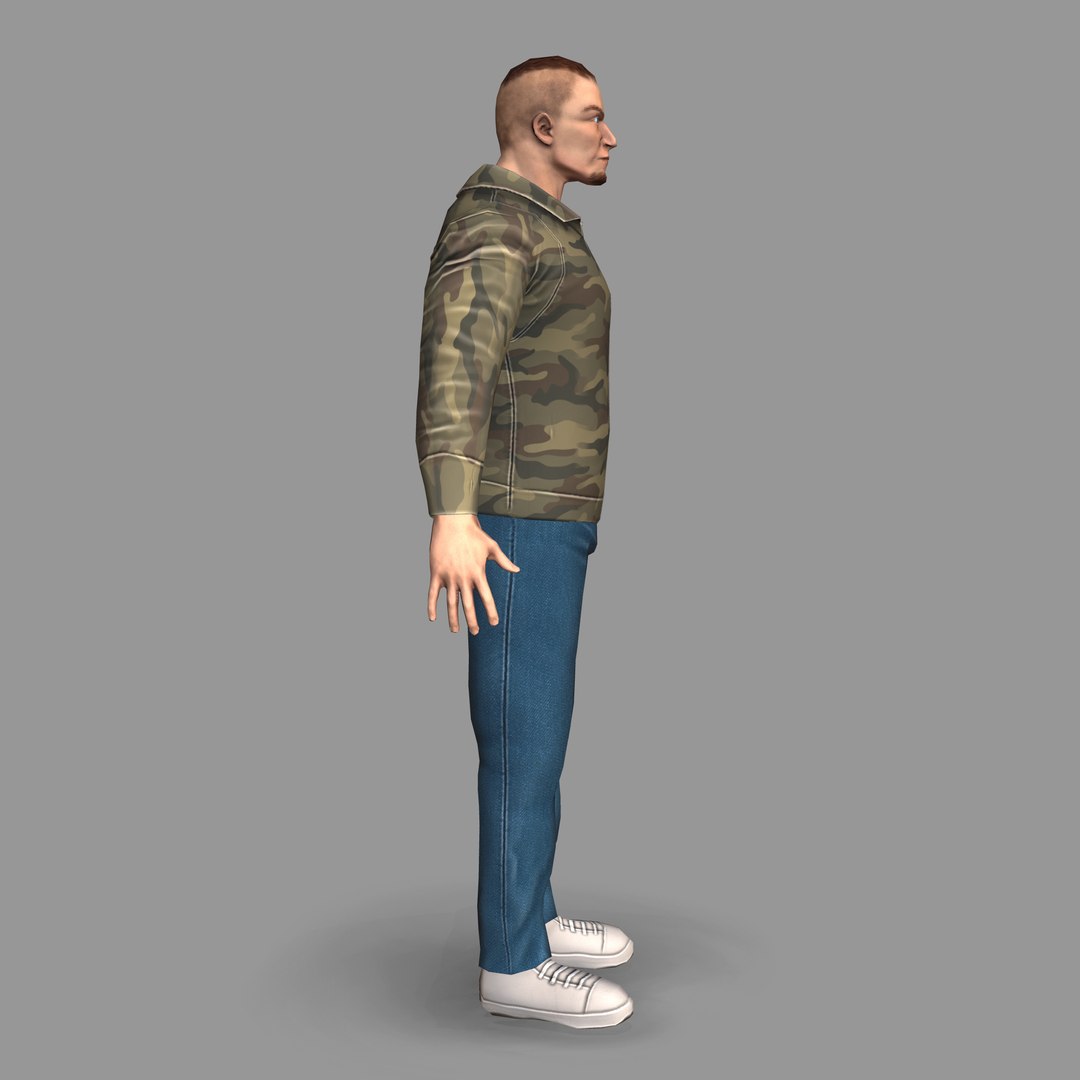 Thug Model - TurboSquid 1292246