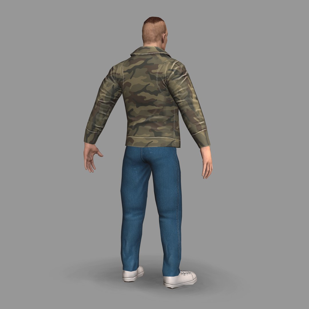 Thug Model - TurboSquid 1292246