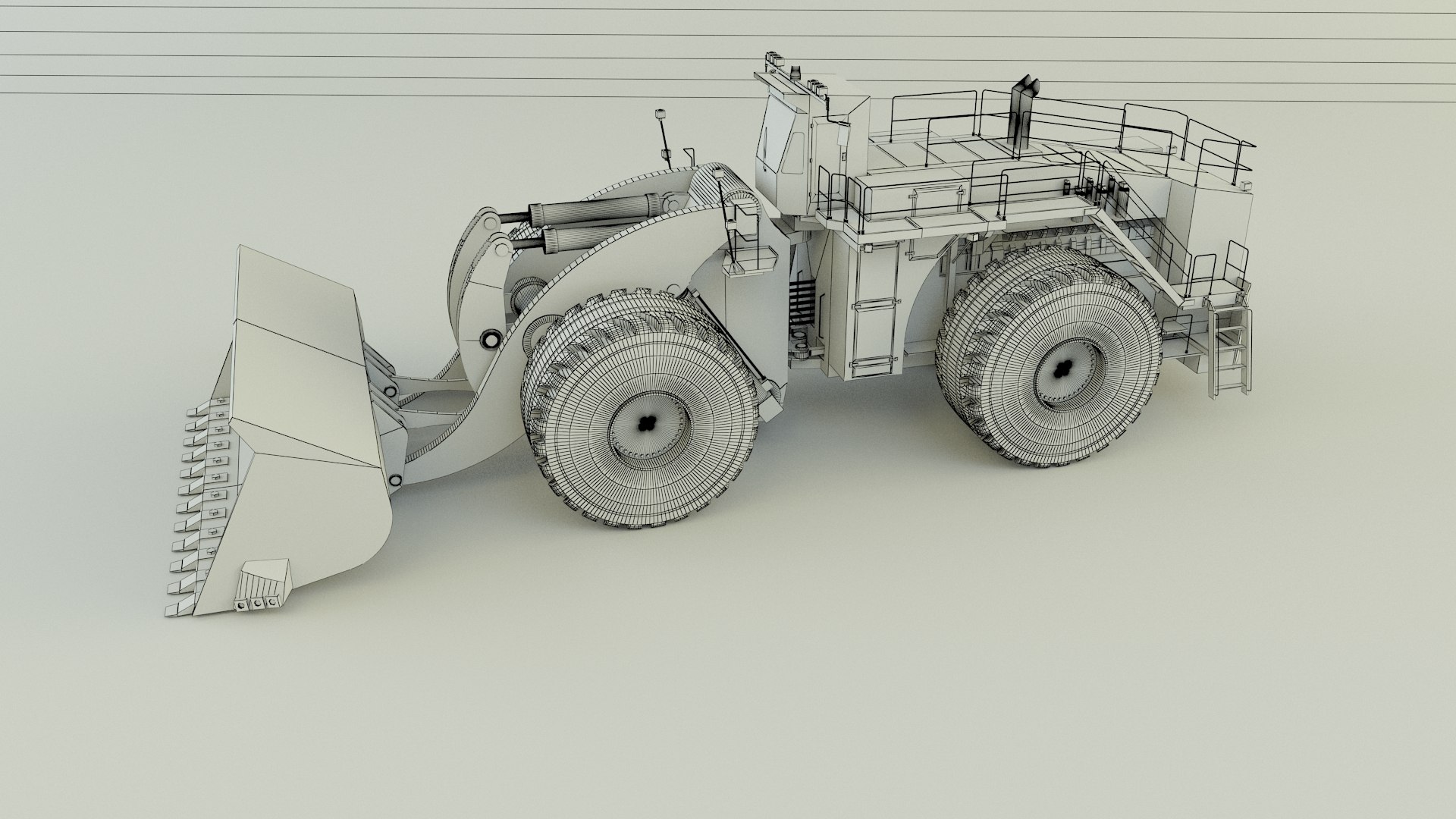 We2350 Wheel Loader 3D Model - TurboSquid 2298979
