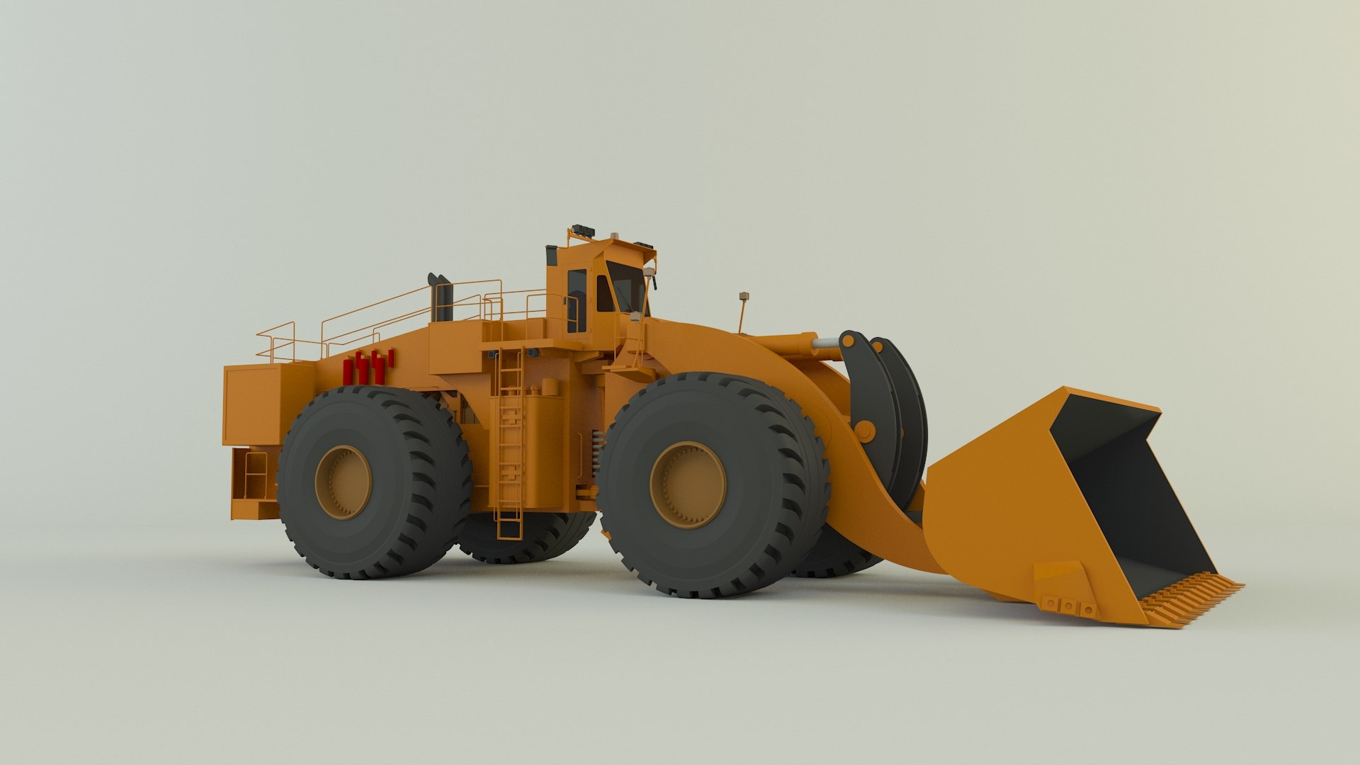 We2350 Wheel Loader 3D Model - TurboSquid 2298979