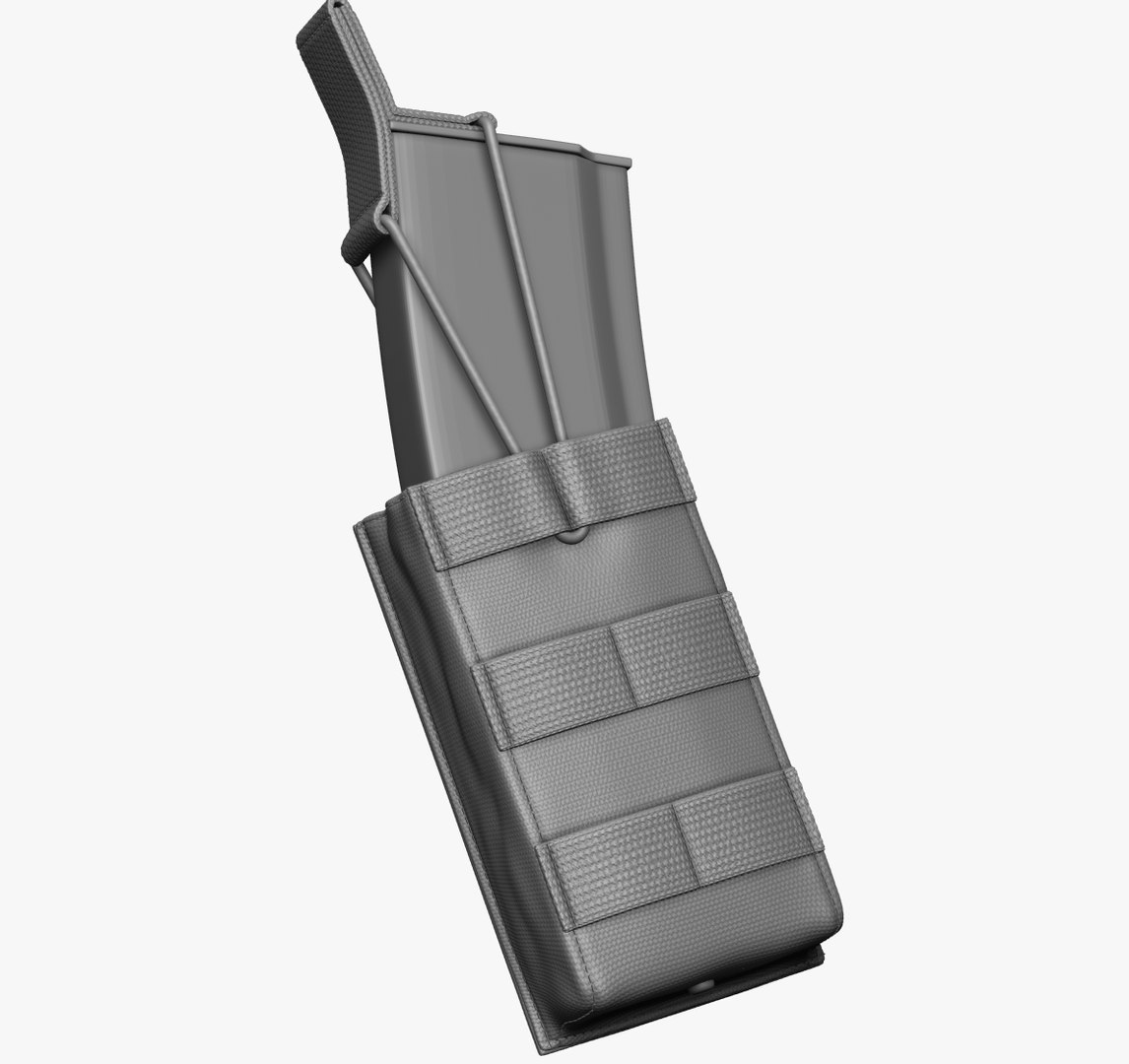 pouch magazine 3d model