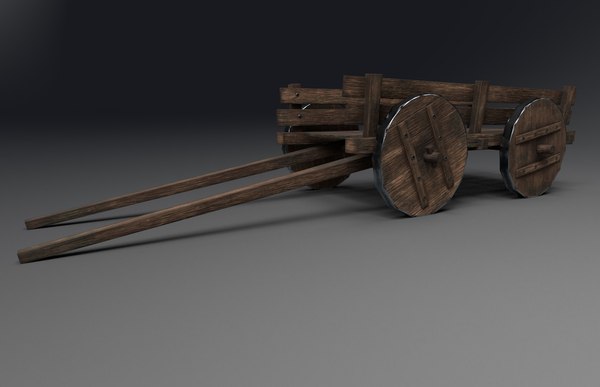 Medieval wagon 3D model - TurboSquid 1580966