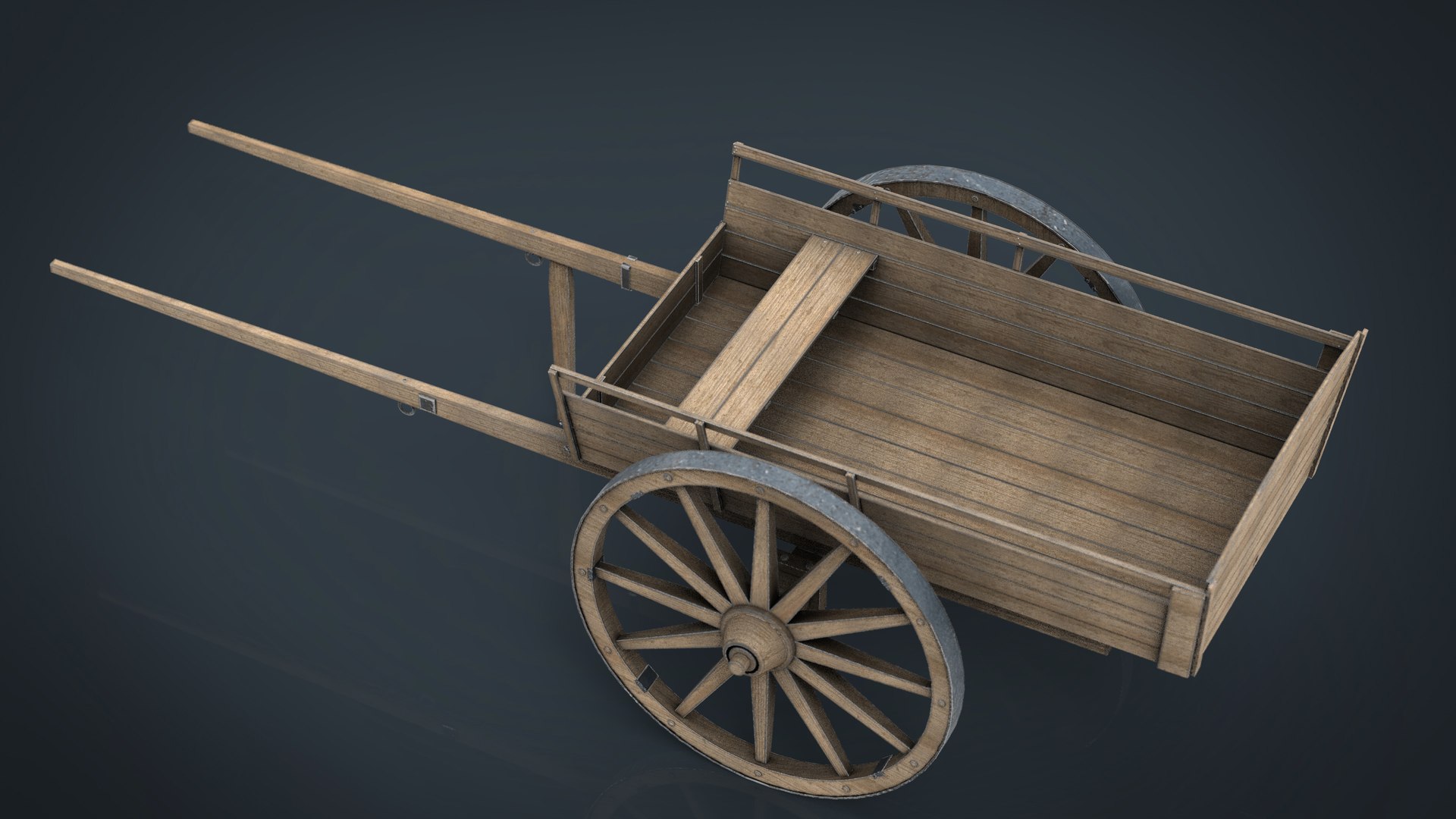 Farm Cart 3D - TurboSquid 1152797