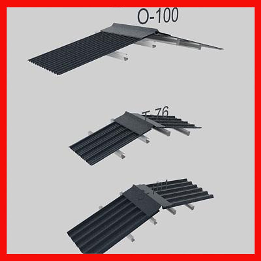 3d Model Metal Roof