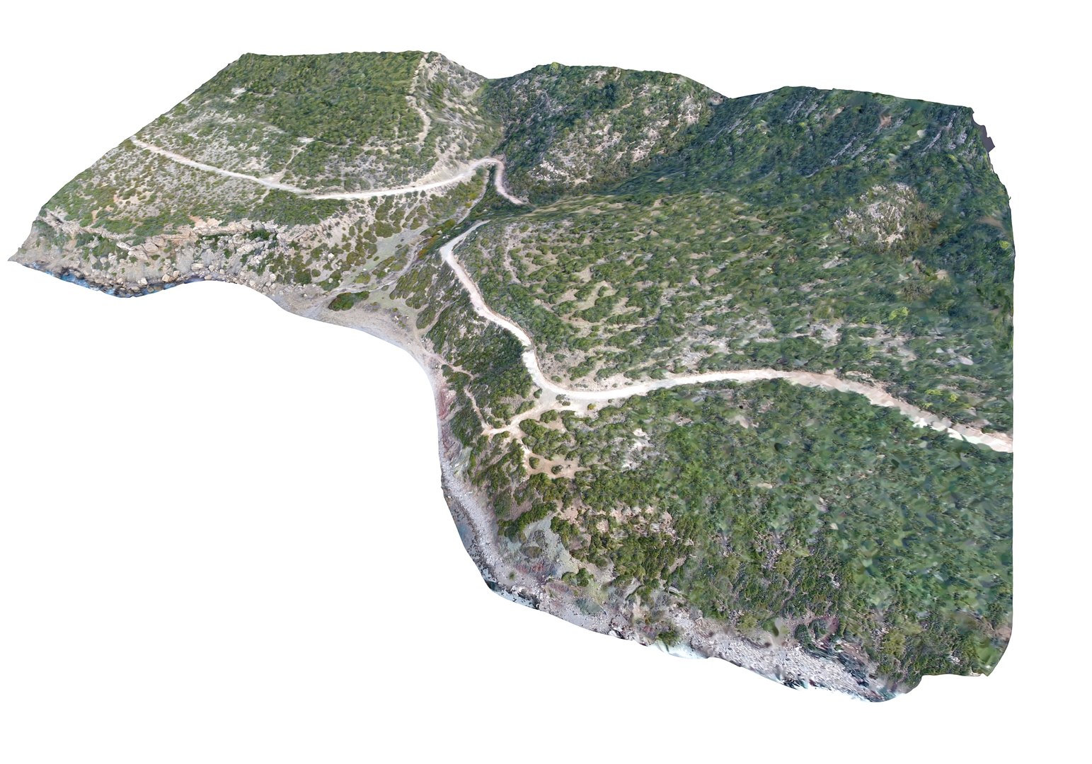 The Coast Of The Tropical Island 3D Model - TurboSquid 1833238
