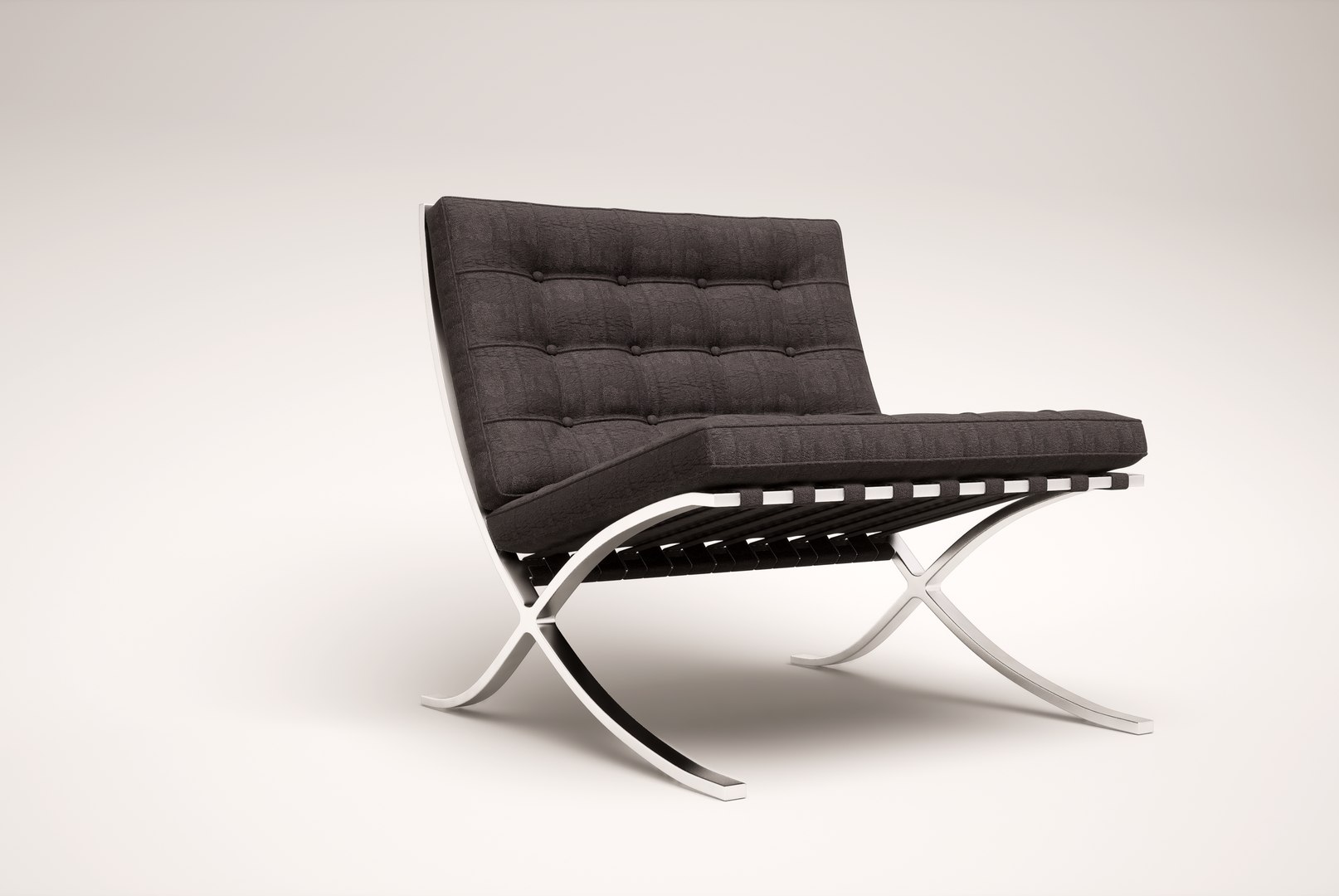 Barcelona Chair 3D Model - TurboSquid 2043616