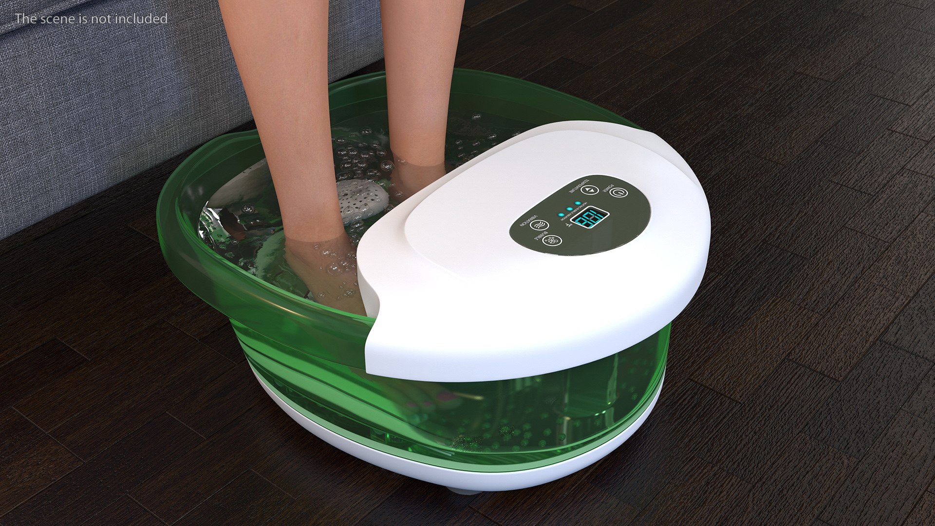 Foot Bath Massager With Water 3D Model - TurboSquid 1769918