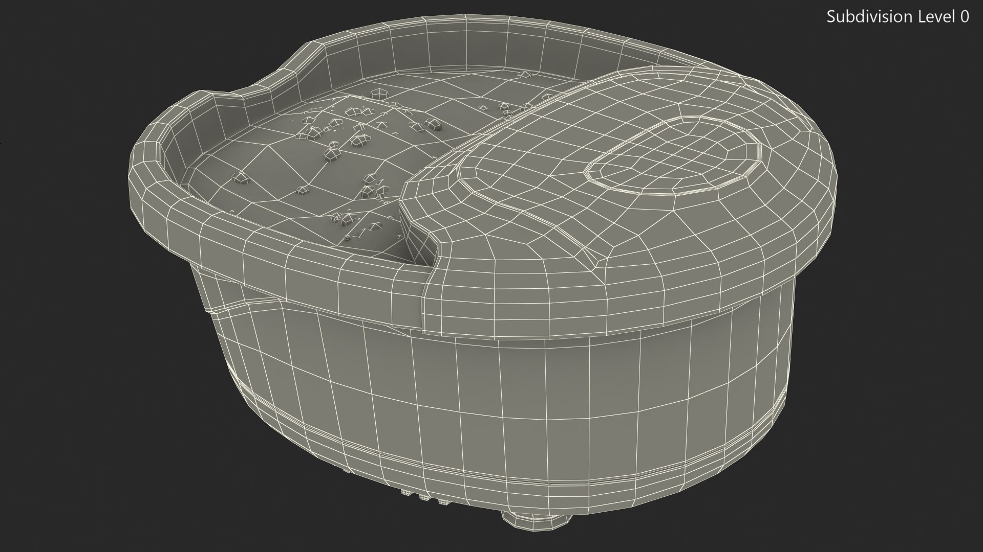 Foot Bath Massager With Water 3D Model - TurboSquid 1769918