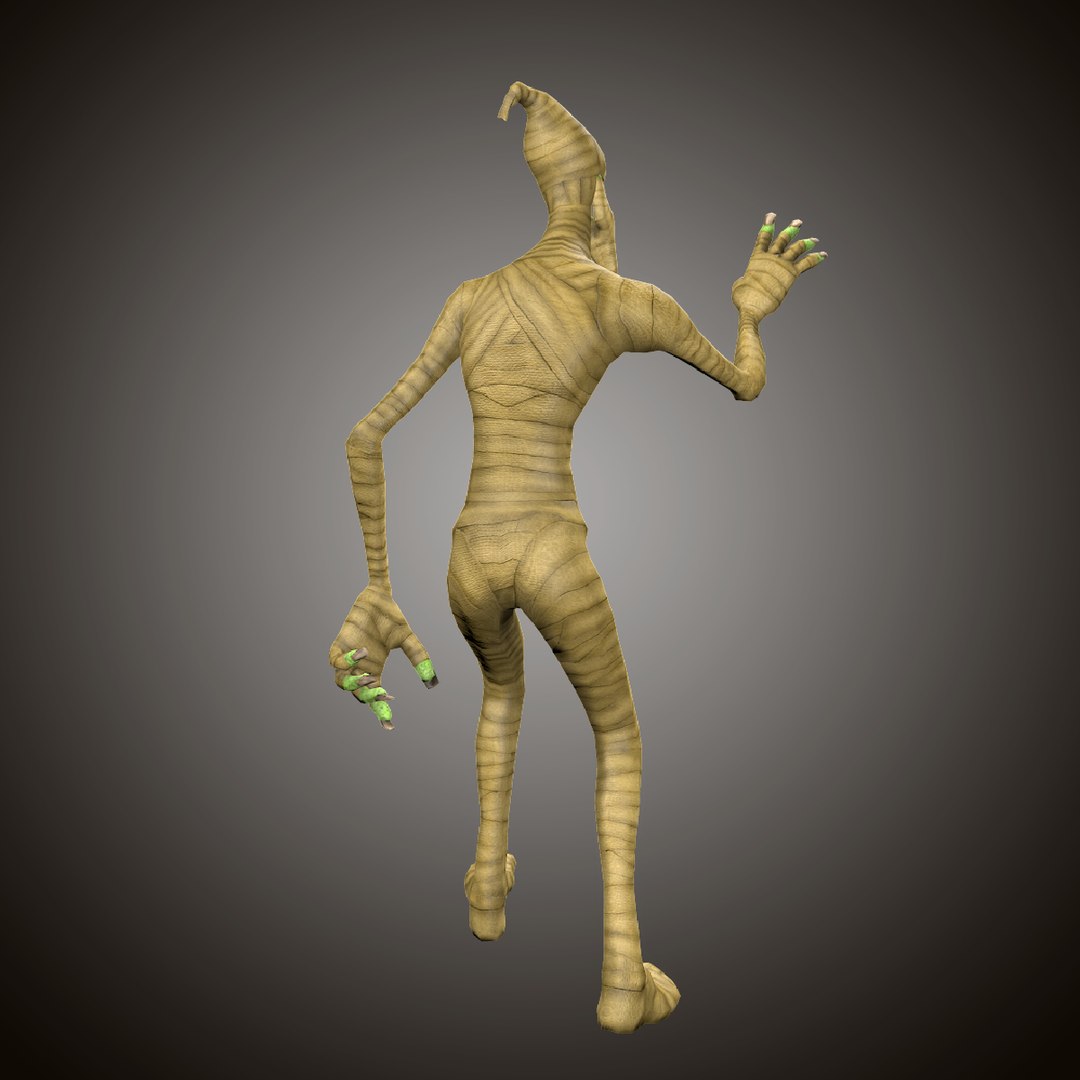 3d Model Cellar Character Animations